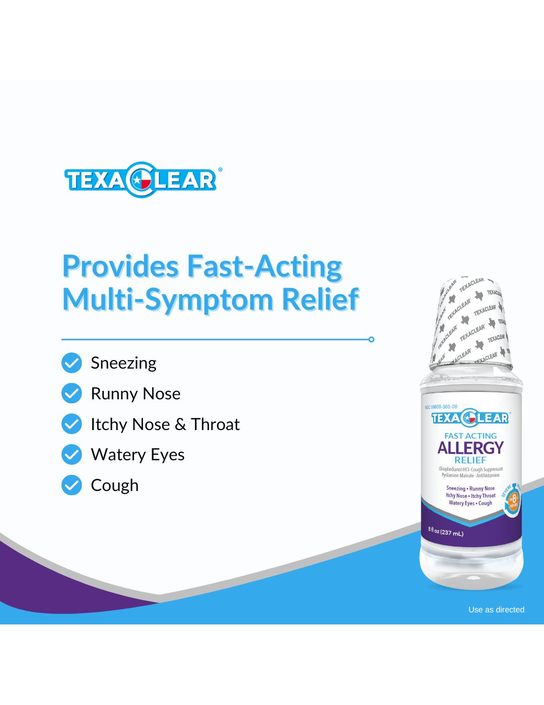 TexaClear Allergy Relief Liquid - Shop Sinus & allergy at H-E-B