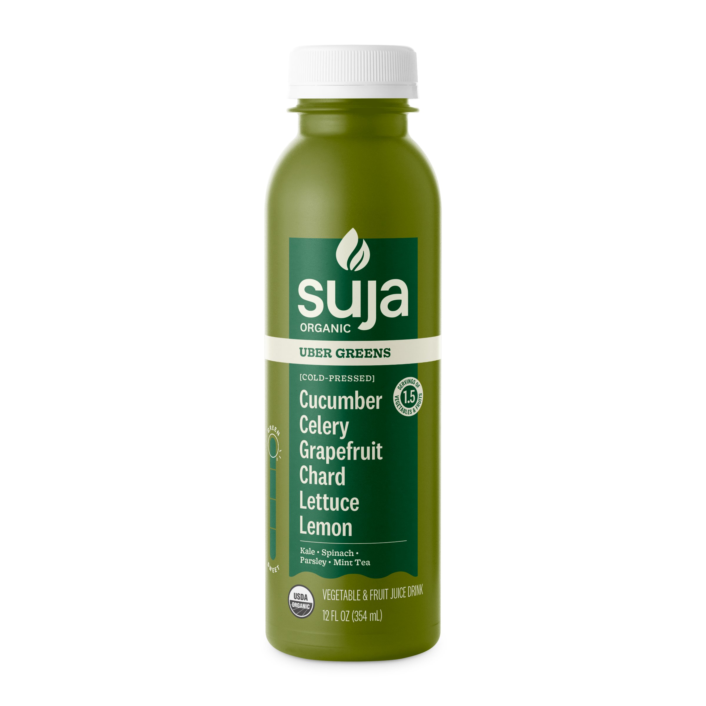 Suja Uber Greens Organic Cold-Pressed Juice - Shop Juice at H-E-B