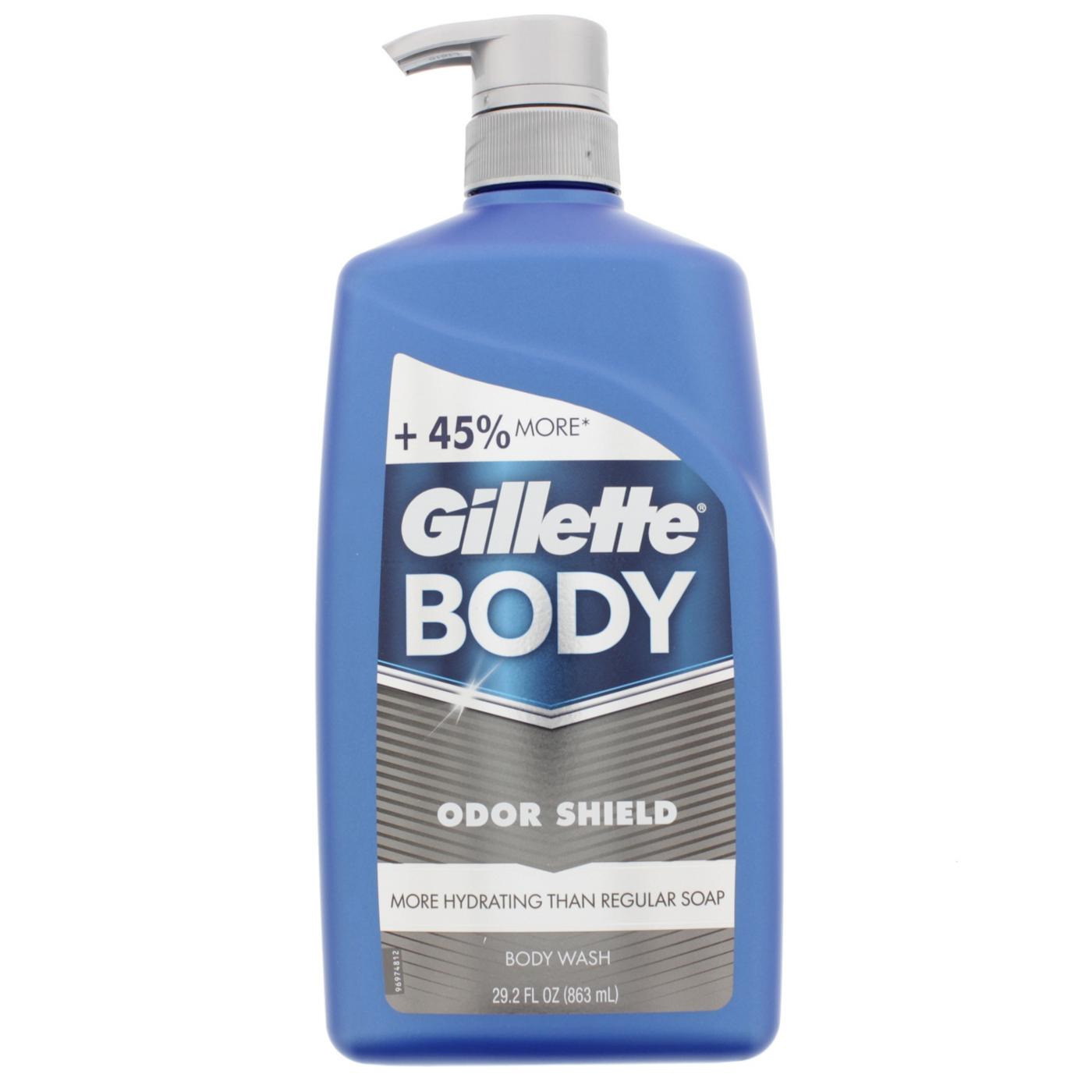 Gillette Odor Shield Body Wash - Shop Body wash at H-E-B