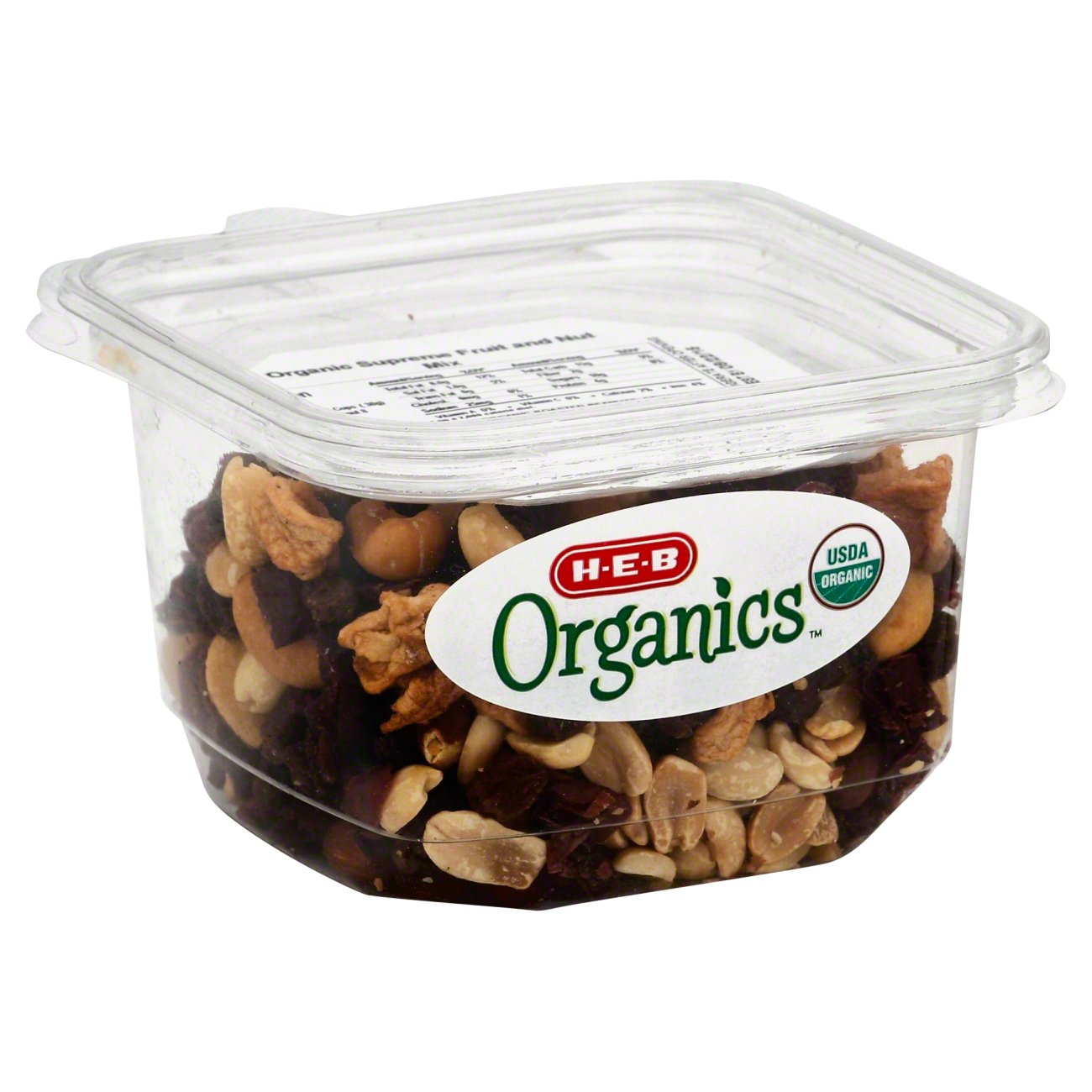 H-E-B Organics Supreme Fruit & Nut Mix - Shop Trail mix at H-E-B