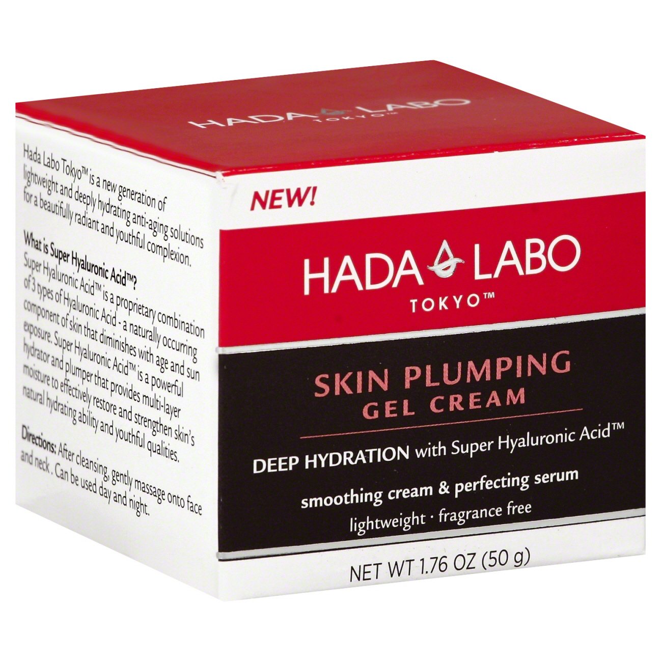 Hada Labo Tokyo Skin Plumping Gel Cream - Shop Facial masks ...