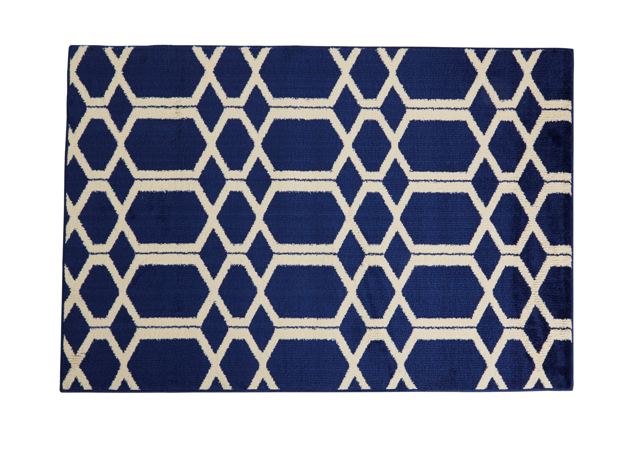 Garland Next Generation Morocco Midnite Blue Ivory Area Rug - Shop Rugs ...