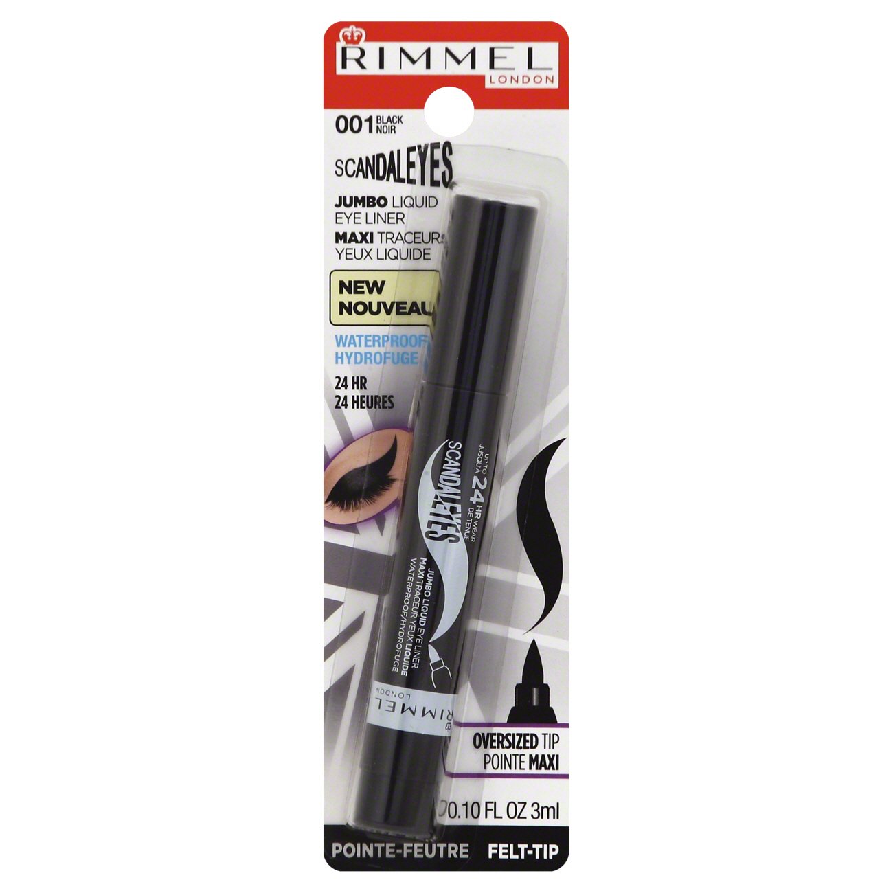 Rimmel London Scandal Eyes Jumbo Liquid Liner Black - Shop Eyeliner at ...