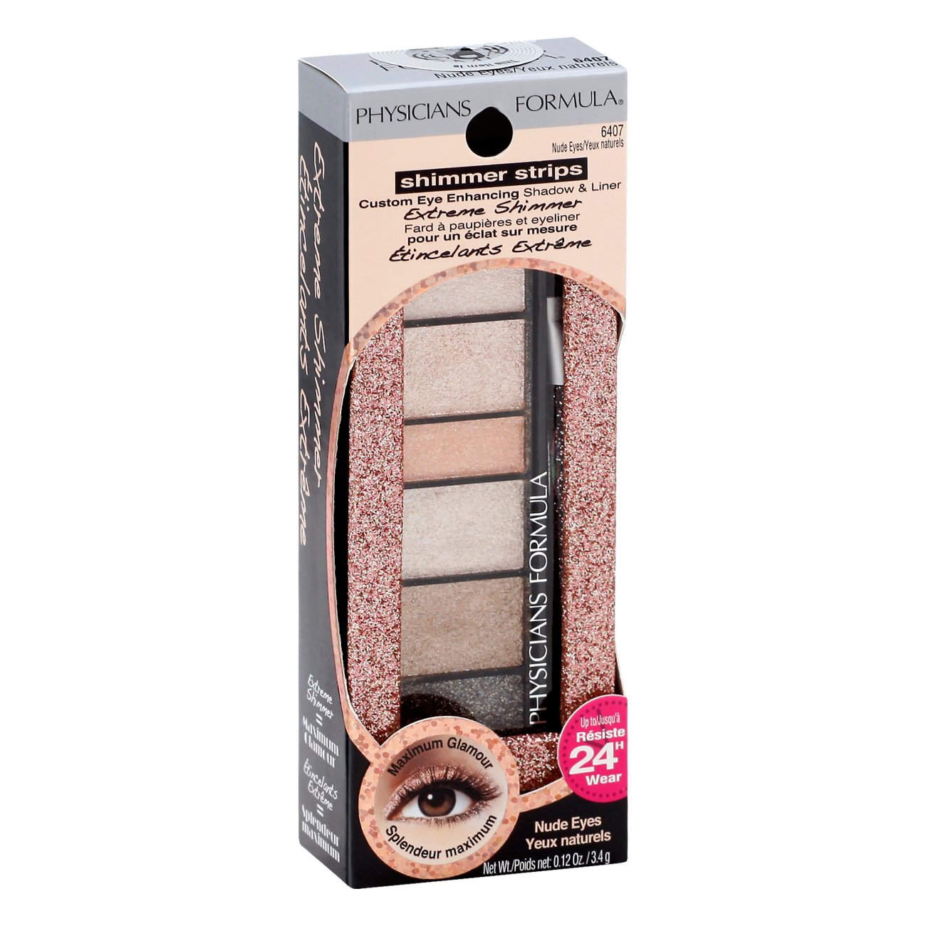 Physicians Formula Shimmer Strips Shimmer Shadow & Liner Nude - Shop ...