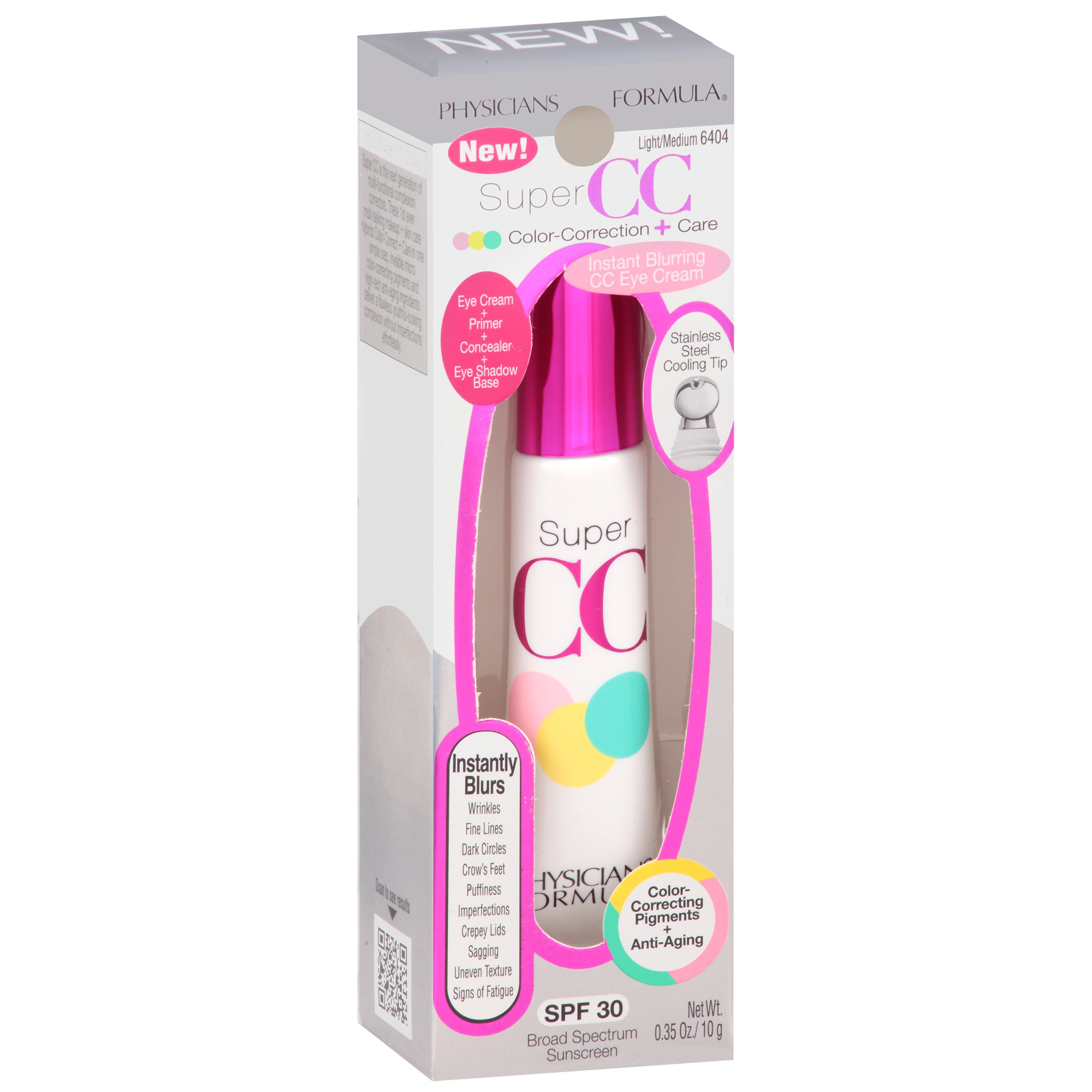 Physicians Formula Super CC Instant Eye Blur SPF 30 Light Medium - Shop ...