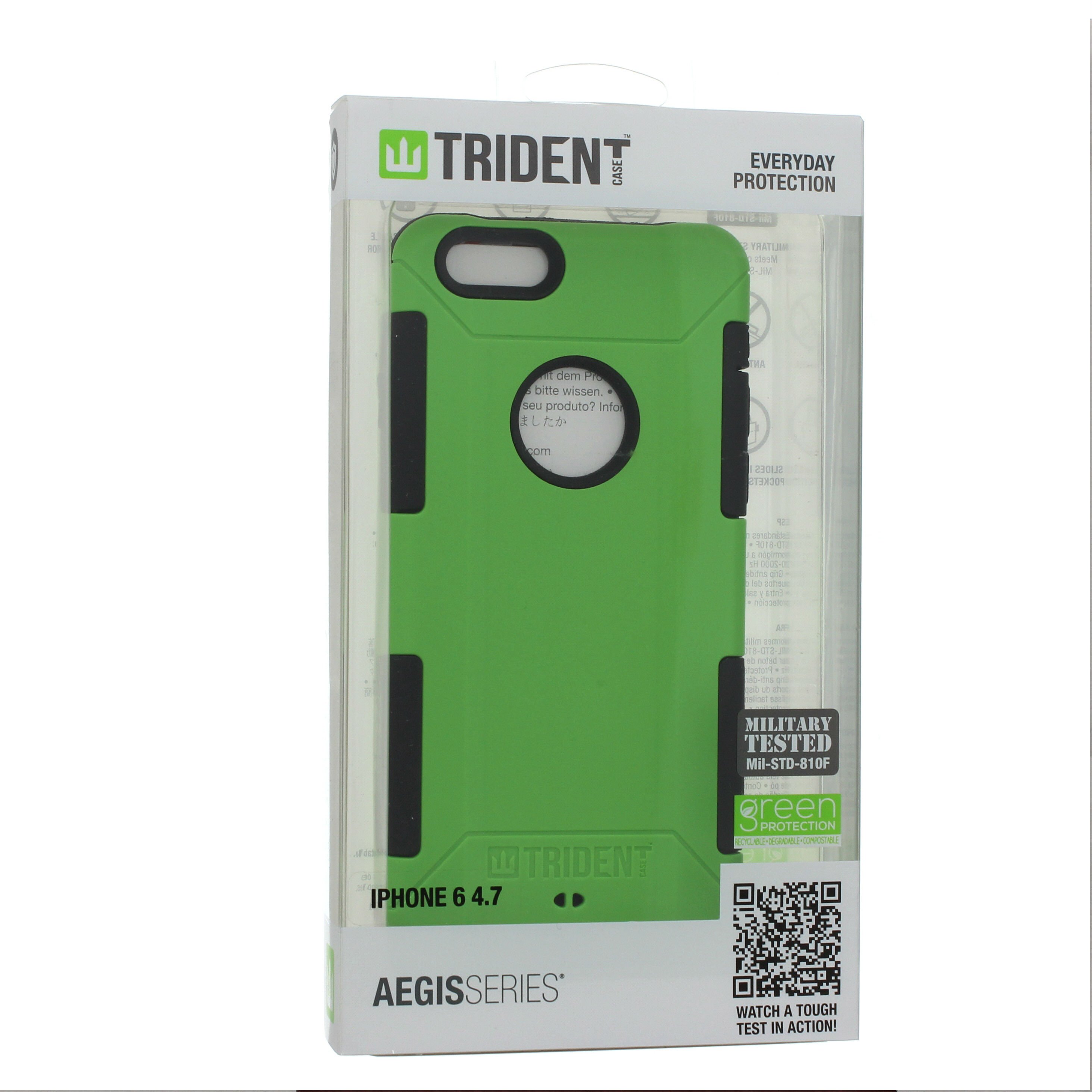 Trident Aegis Green Dual Layer Case for Iphone 6 - Shop Phone cases ...