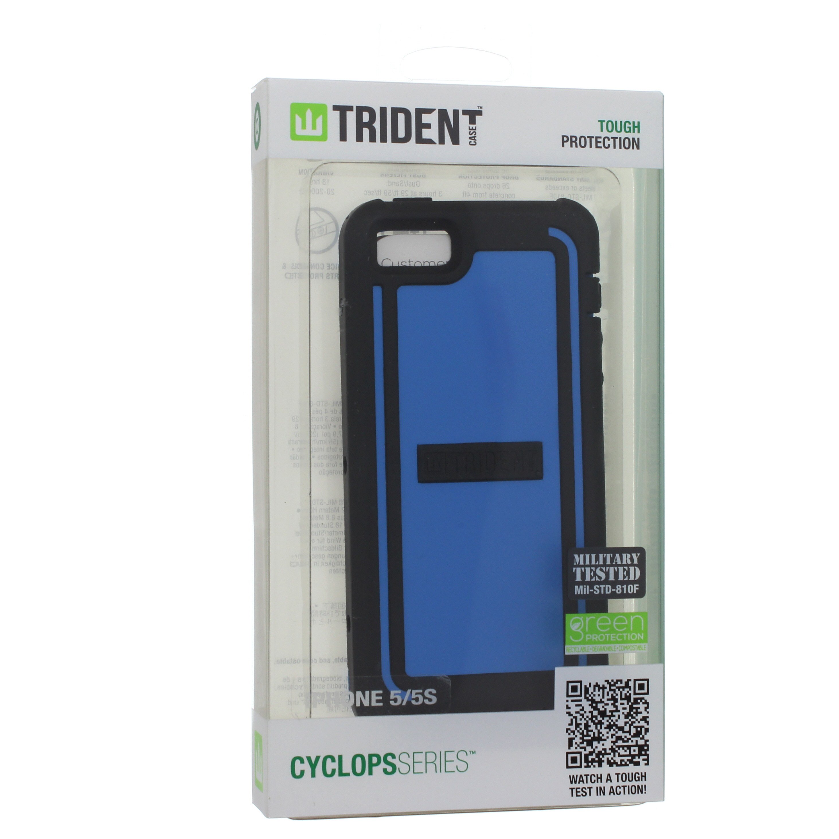 Trident Cyclops Iphone 5S Dual Layer Case Blue - Shop Phone cases ...