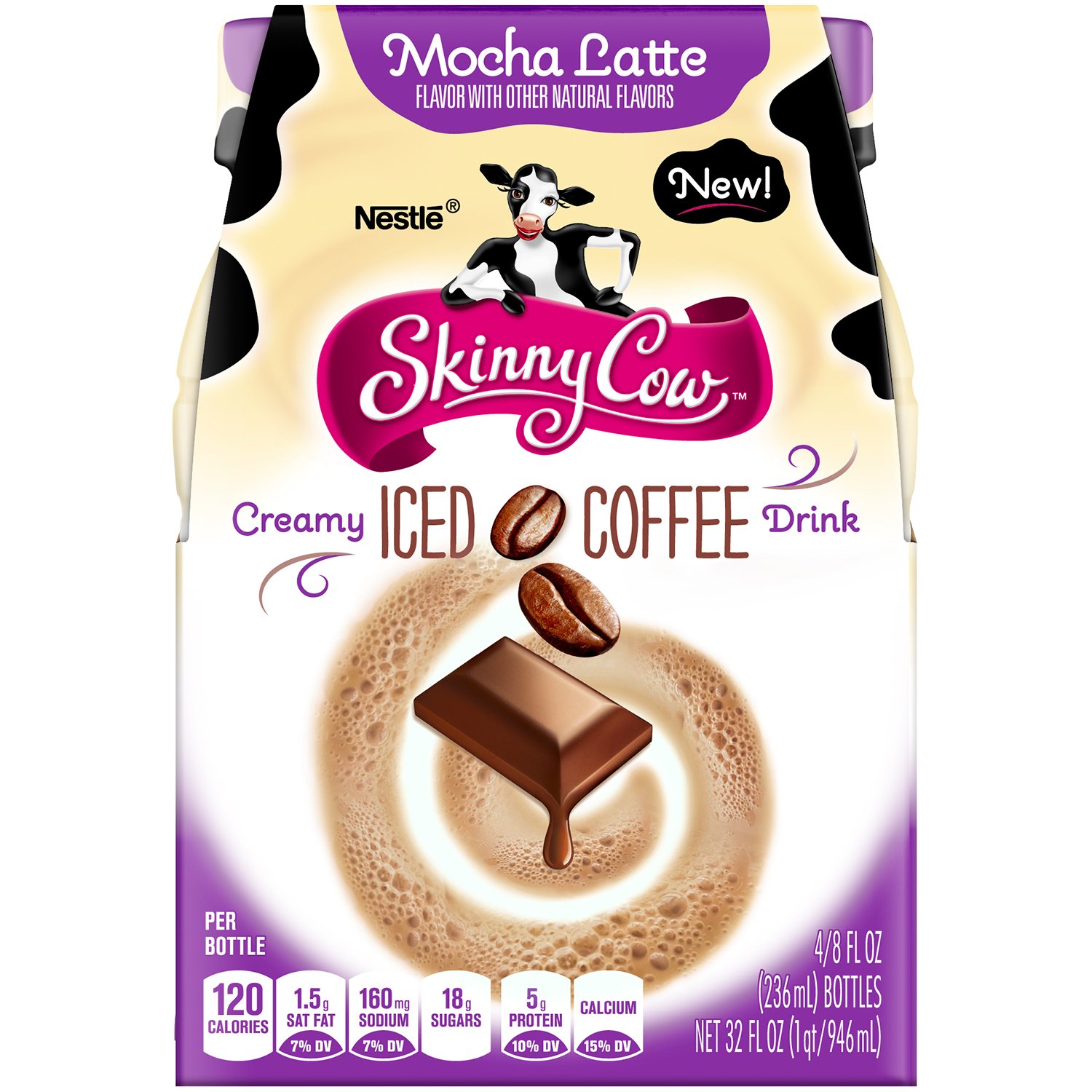 Skinny Cow Mocha Latte Creamy Iced Coffee Drink - Shop Coffee at H-E-B
