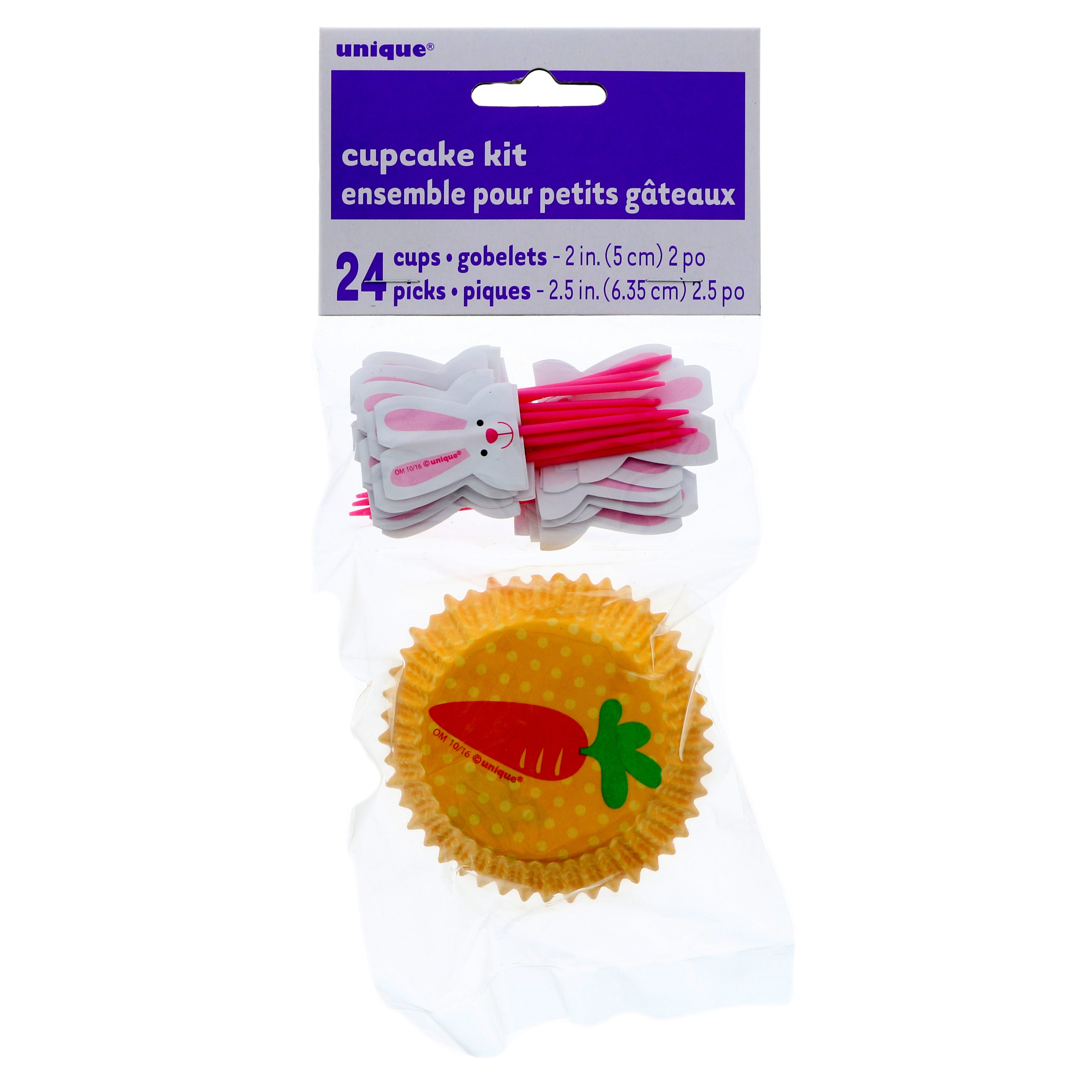 Unique Unique bunny Carrot Cupcake Kit - Shop Baking paper & liners at ...