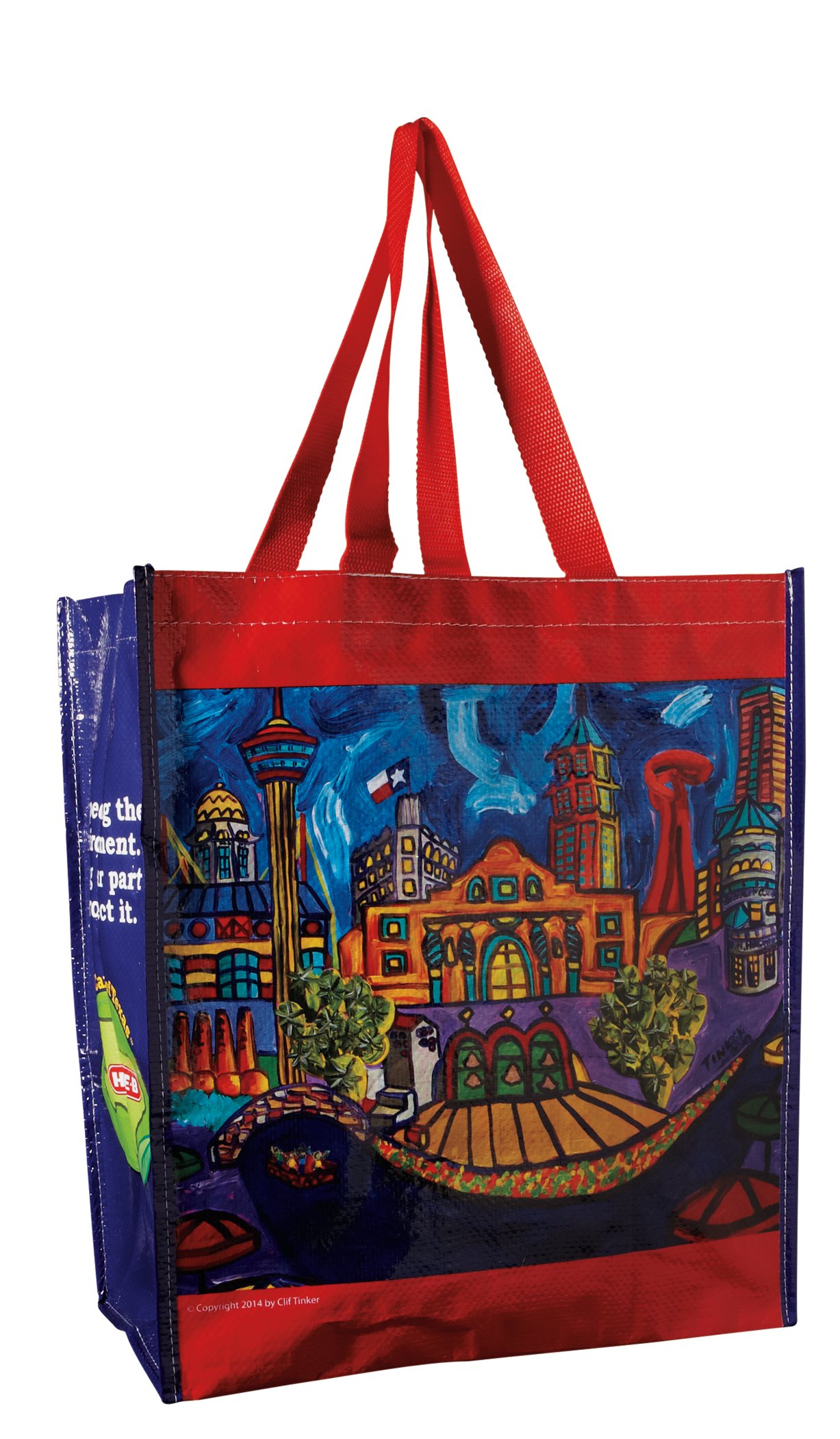 H-E-B Alamo Reusable Shopping Bag - Shop Food Storage & Wraps at H-E-B