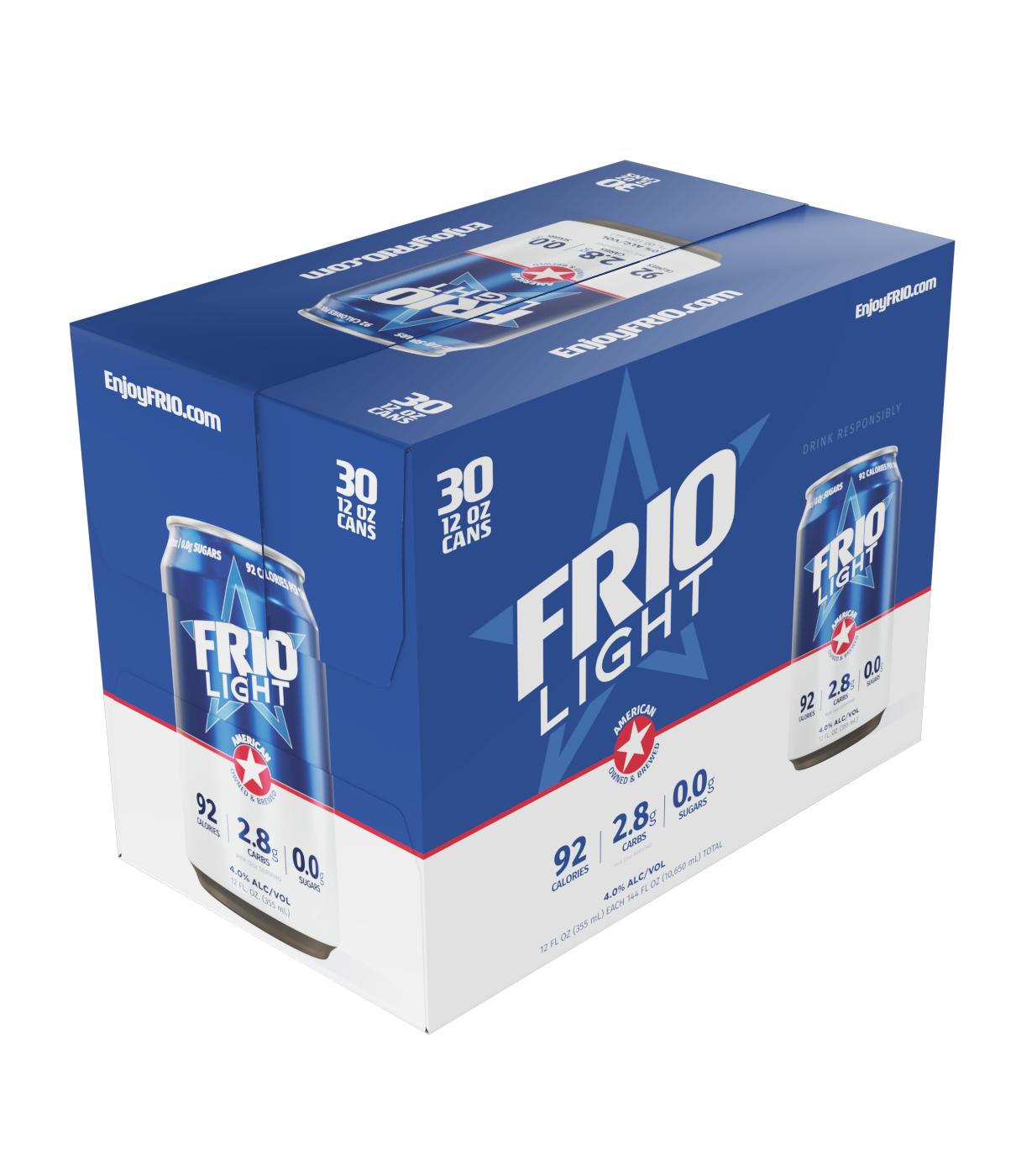 Frio Light American Brewed Beer 12 oz Cans - Shop Beer at H-E-B