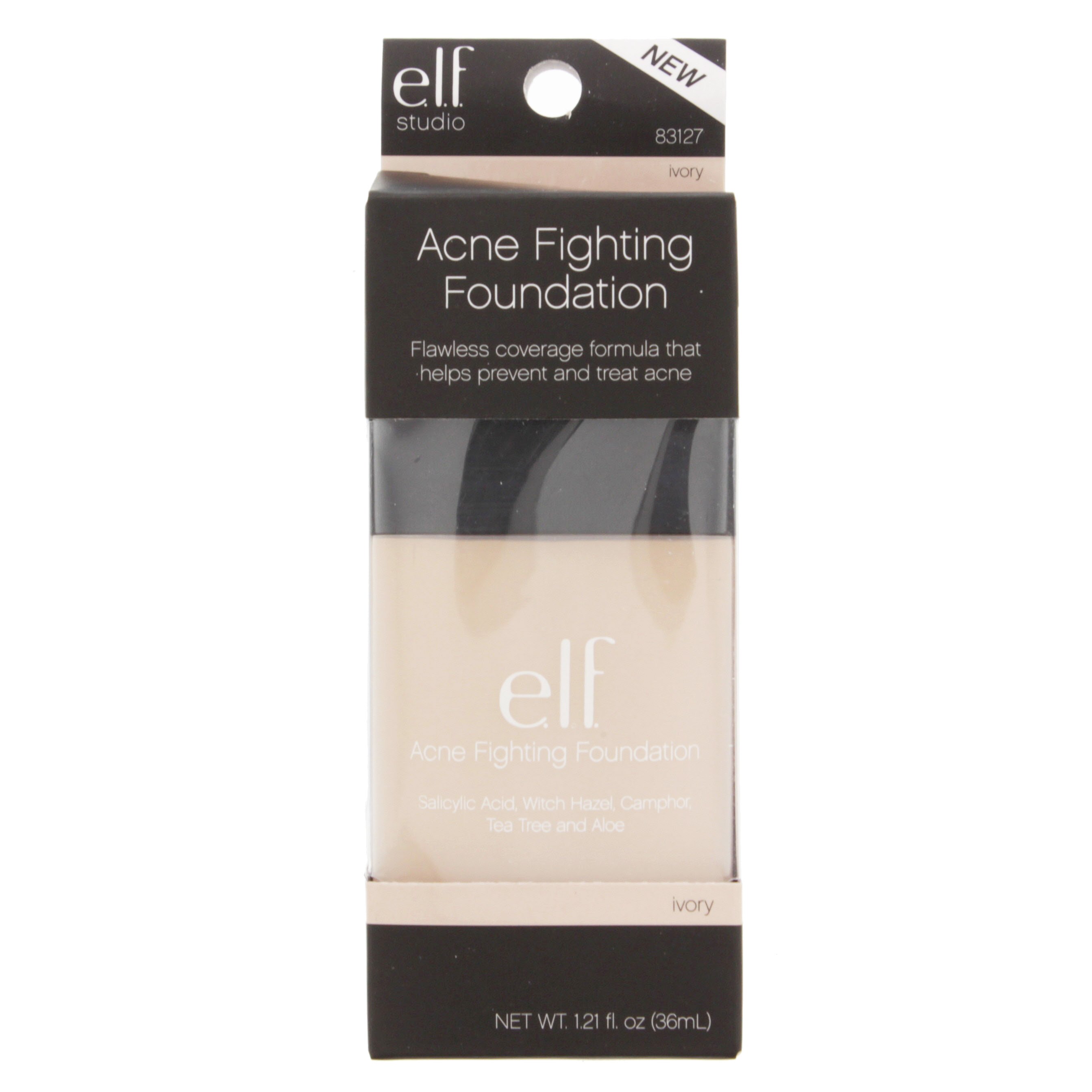 e.l.f. Acne Fighting Foundation, Ivory - Shop Foundation at H-E-B