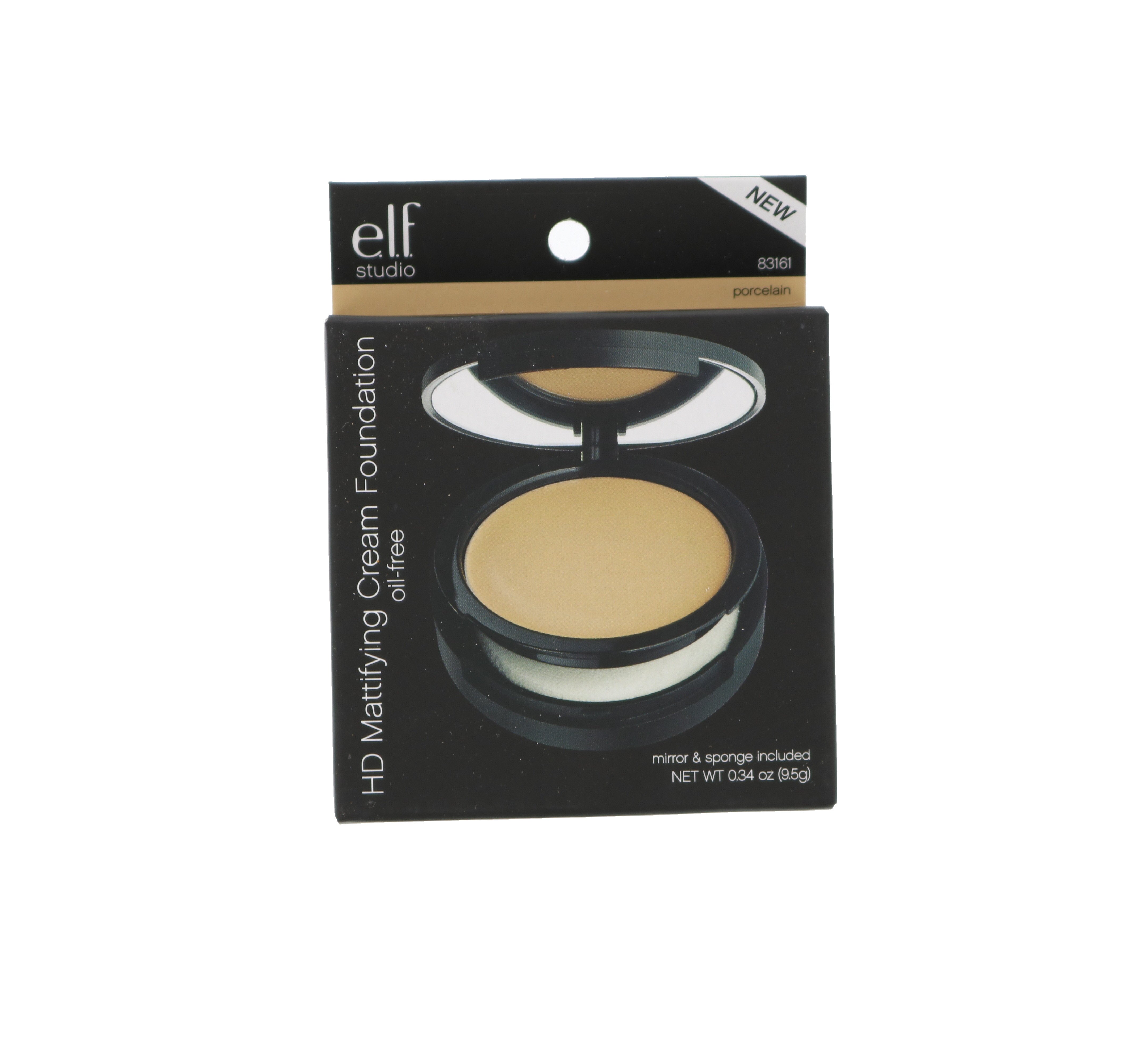 e.l.f. HD Mattifying Cream Foundation, Porcelain - Shop Foundation at H-E-B