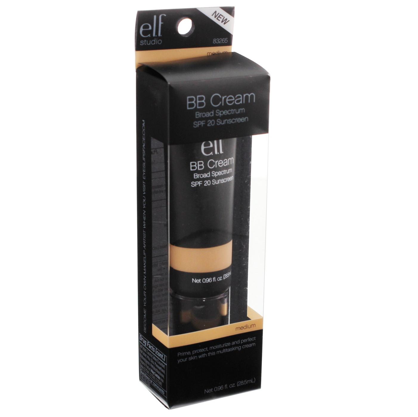 e.l.f. BB Cream SPF 20 Medium - Shop Foundation at H-E-B