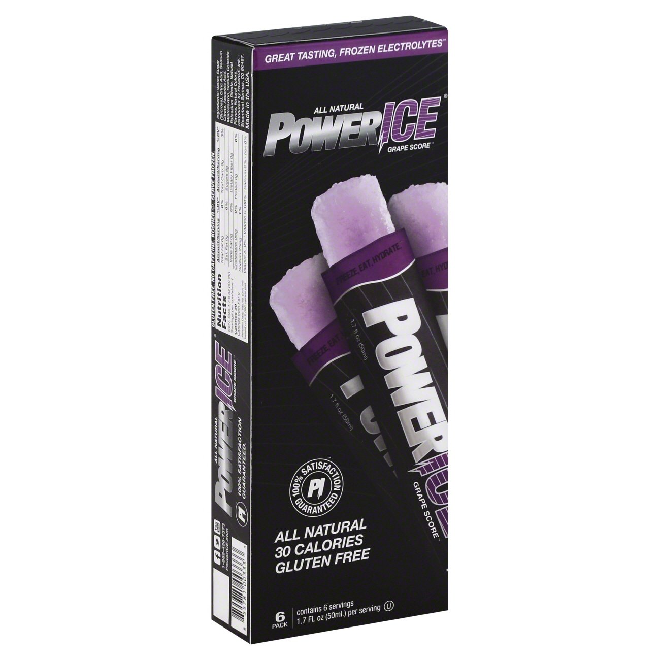 Power Ice Grape Score Pop - Shop Sports & energy drinks at H-E-B