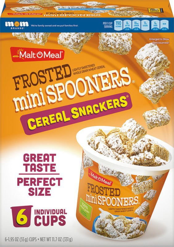 Malt-O-Meal Frosted Mini Spooners Cups 6 PK - Shop Cereal & Breakfast ...
