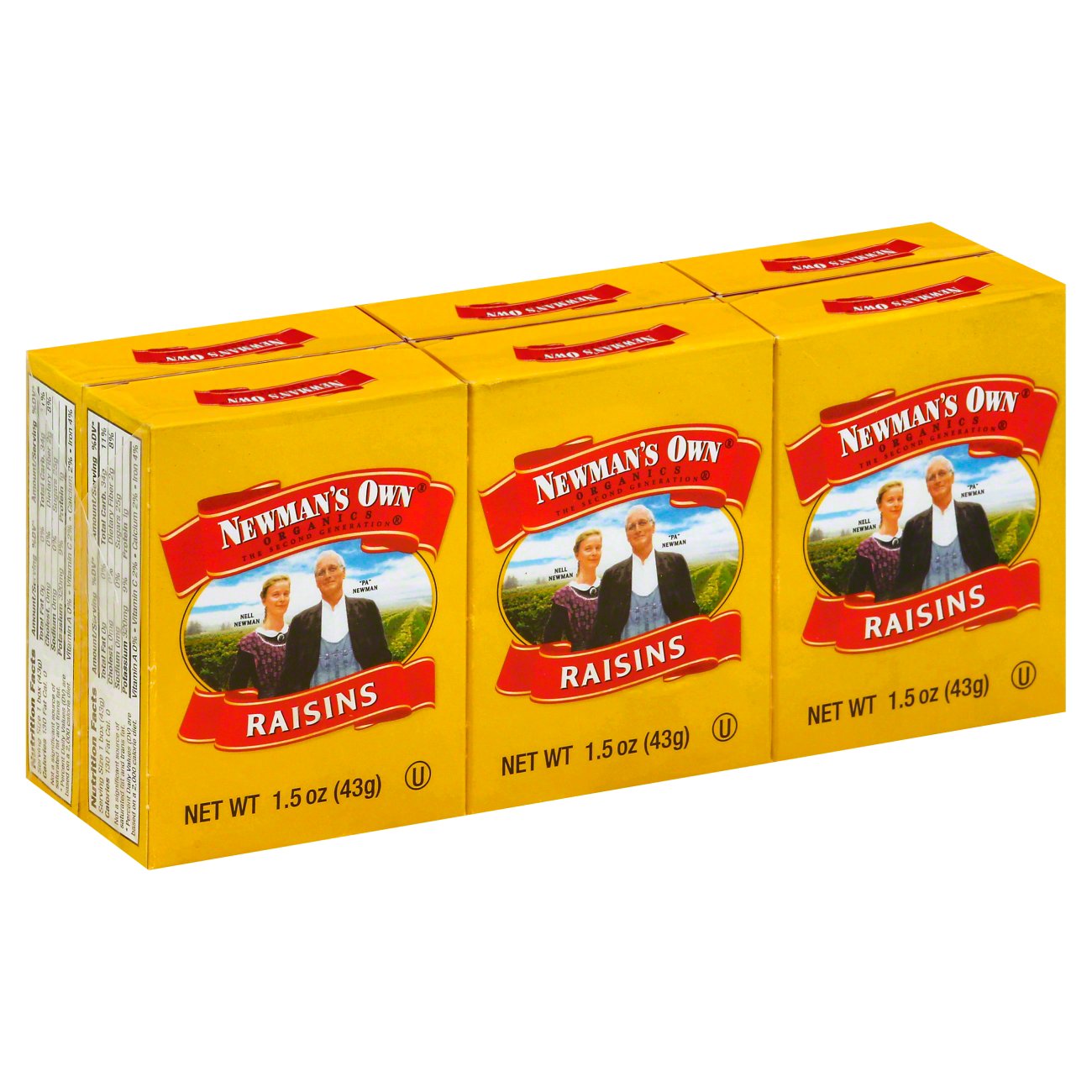 Newman's Own Organic Raisins - Shop Raisins at H-E-B