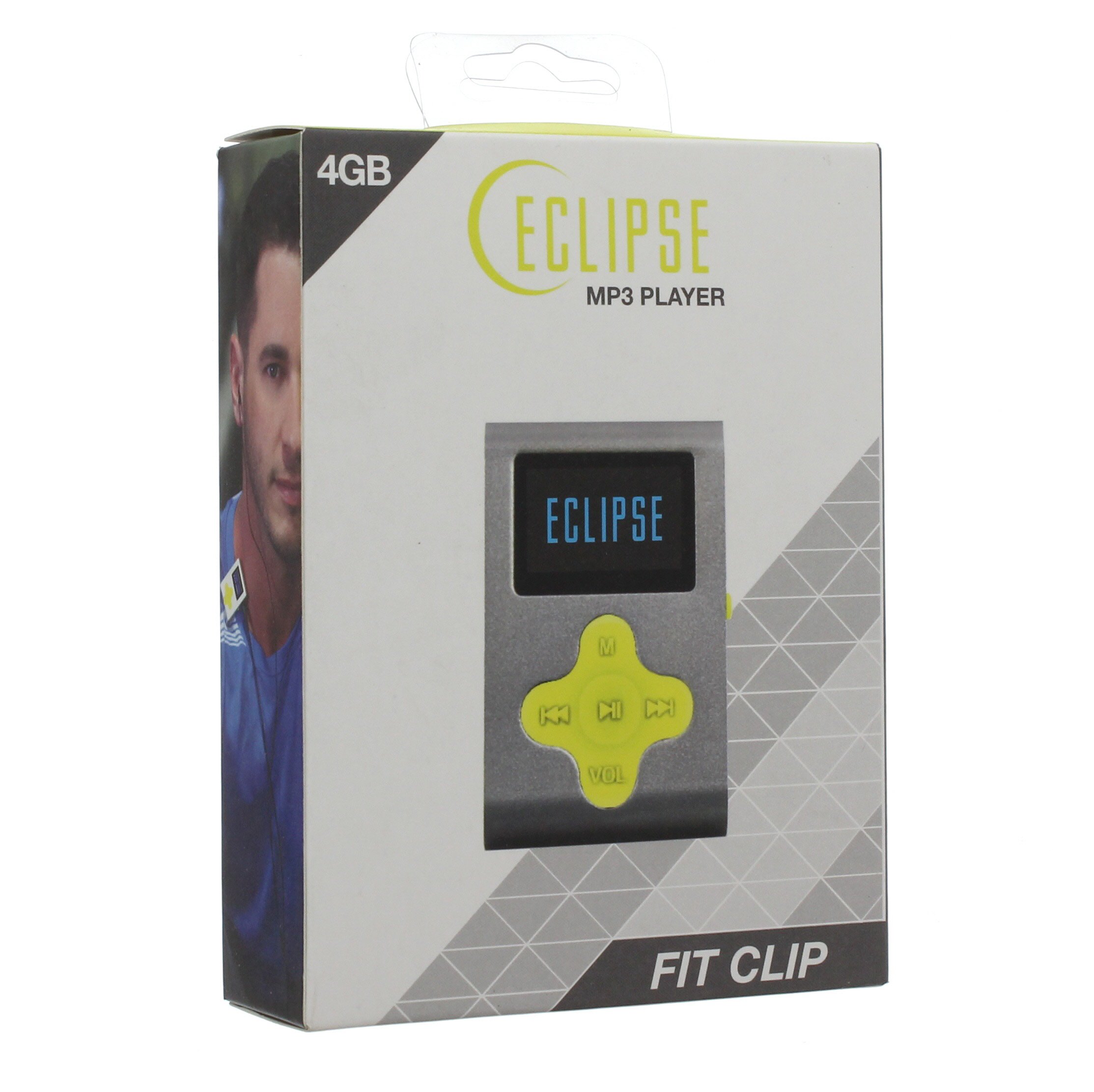 Mach Speed Eclipse Yellow MP4 Player with Fit Clip - Shop Mach Speed ...