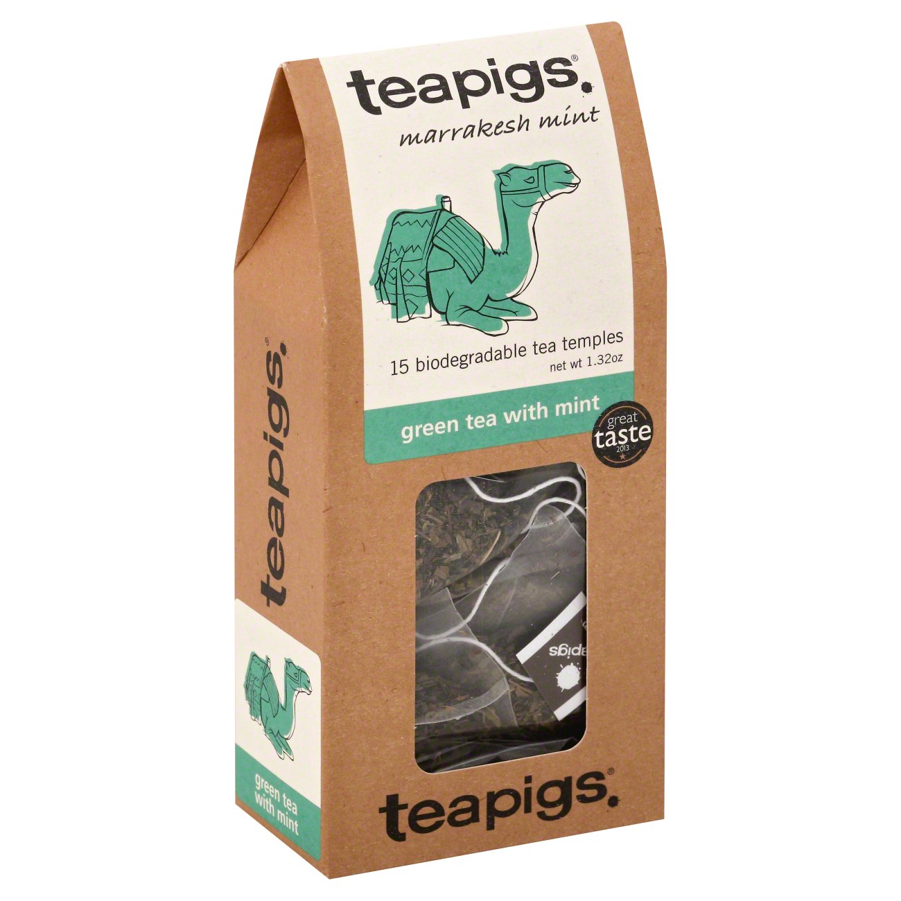 Teapigs Green Tea With Mint - Shop Tea at H-E-B