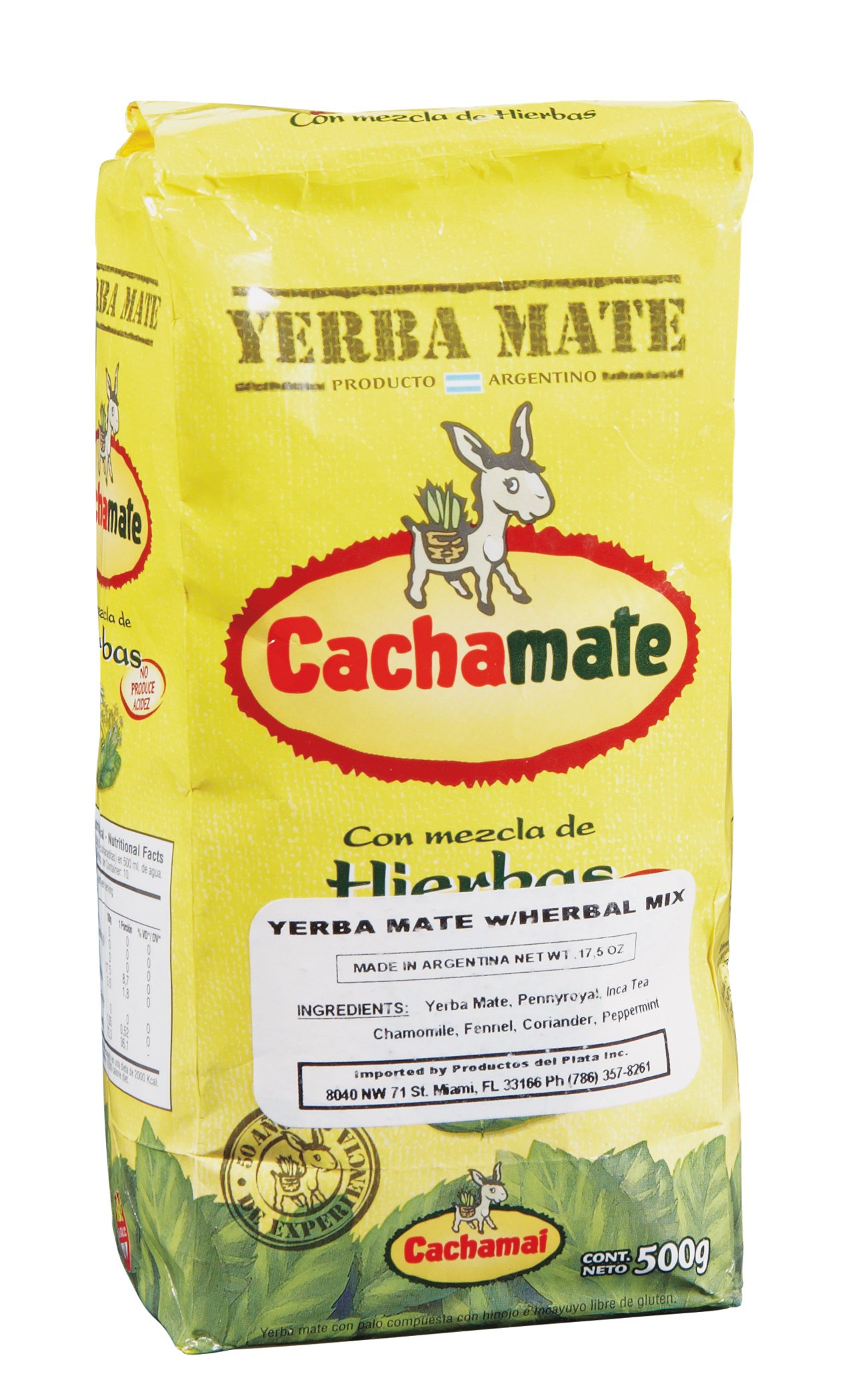 Cachamate Yerba Mate with Herbal Mix - Shop Tea at H-E-B