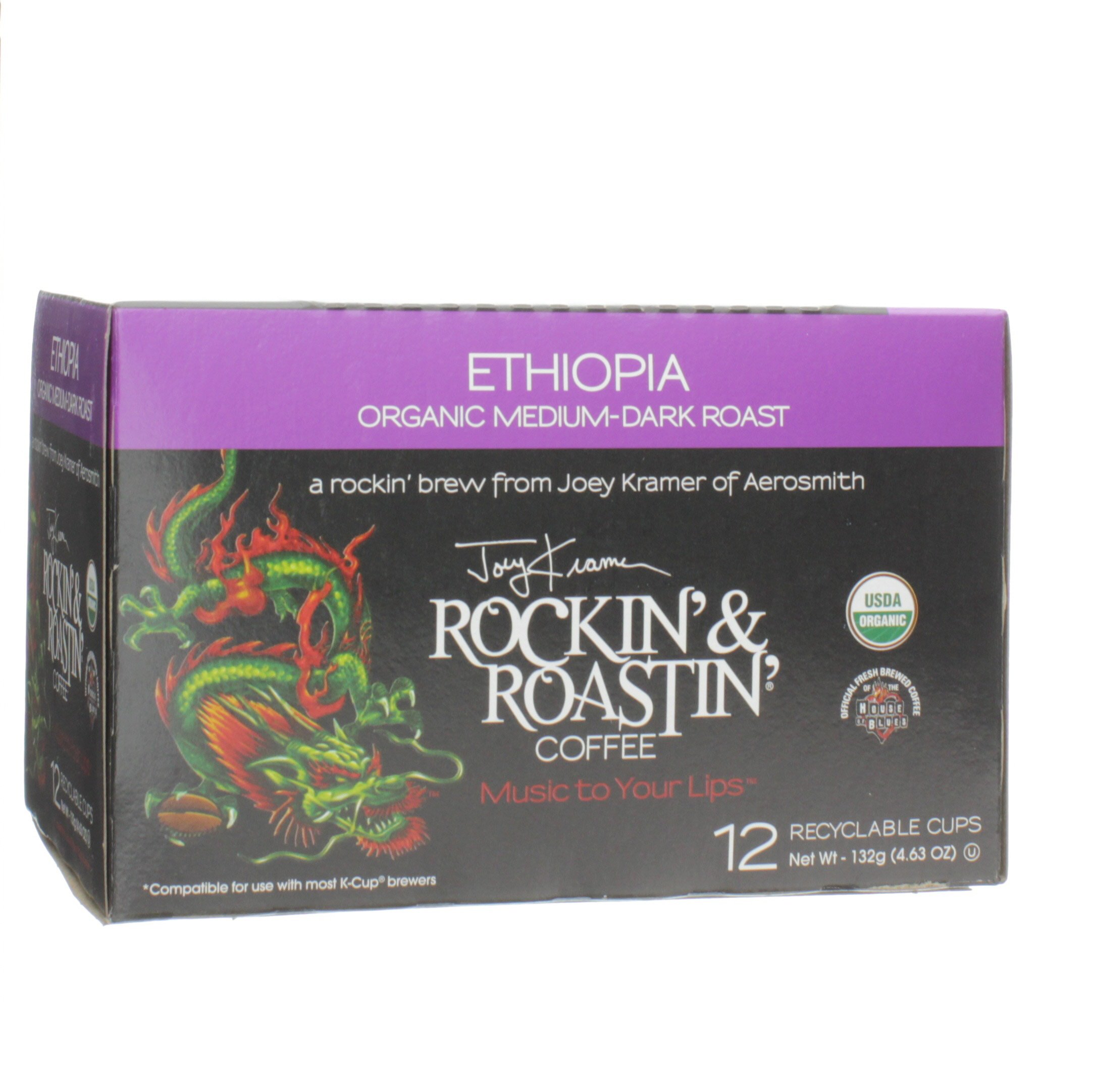 Rockin' & Roastin' Ethiopia Coffee Single Serve Cups - Shop Coffee at H-E-B