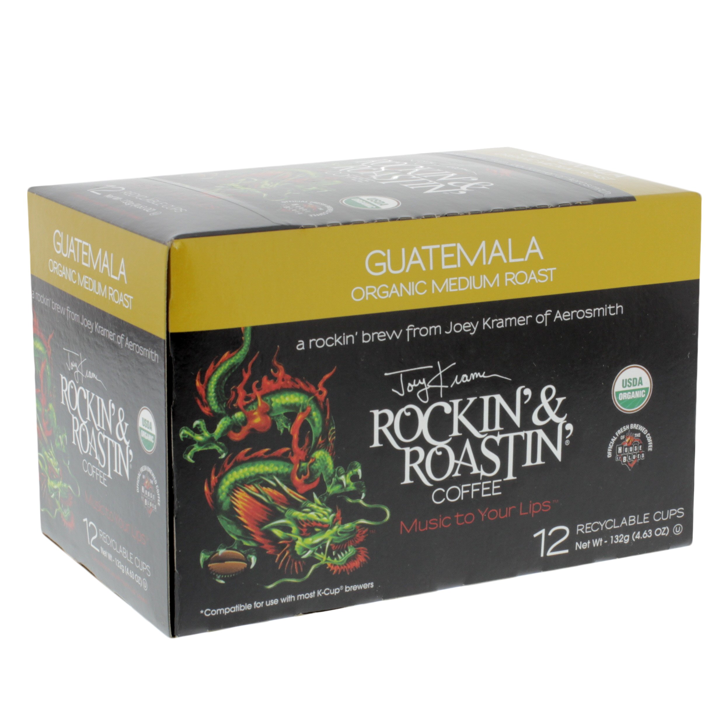 Rockin & Roastin' Guatemala Organic Medium Roast Coffee - Shop Coffee ...