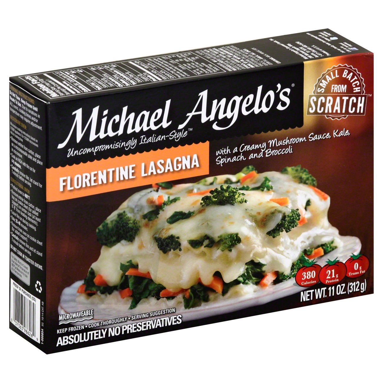 Michael Angelo's Florentine Lasagna - Shop Meals & Sides at H-E-B