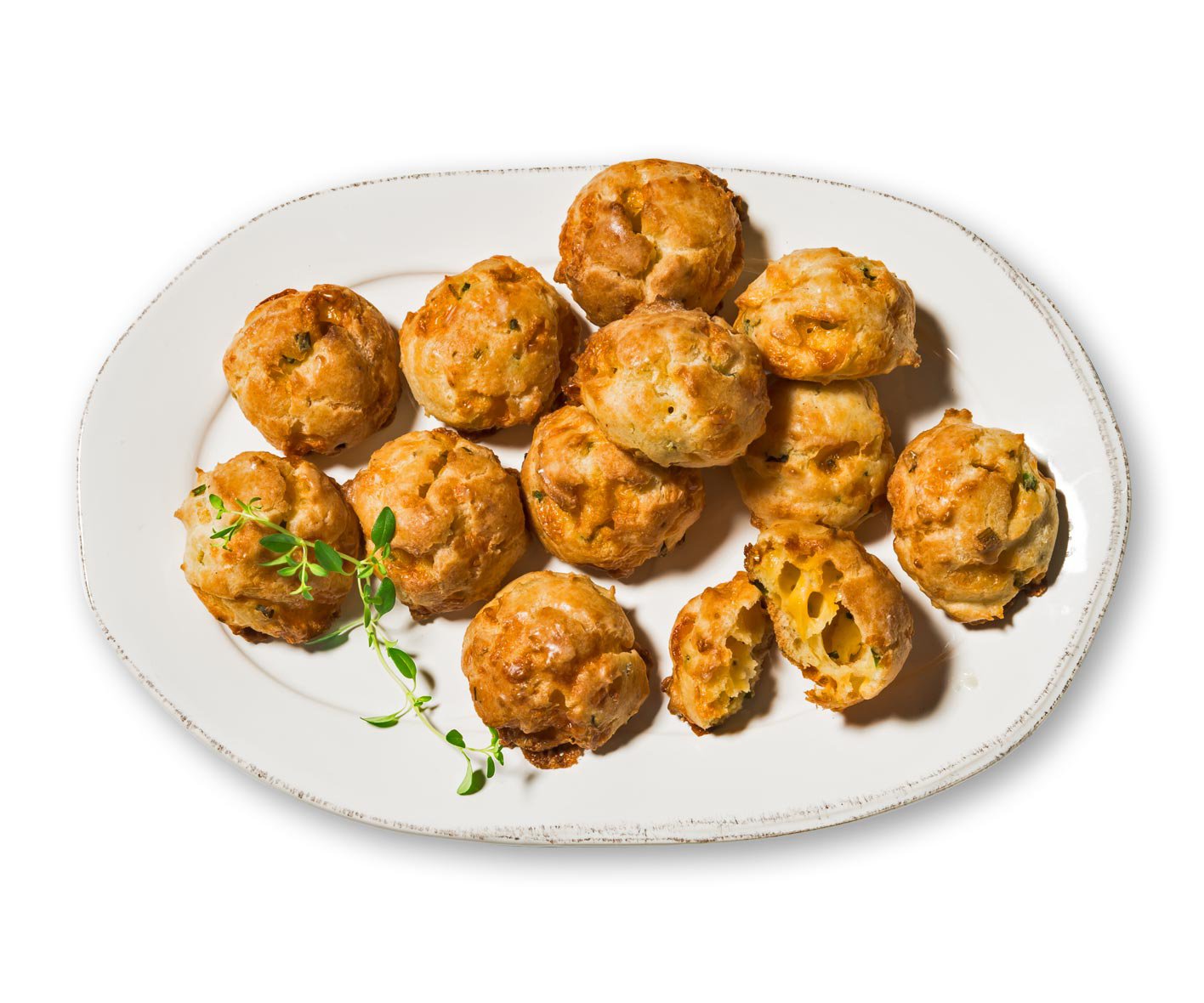 Central Market Gruyere cheese puffs, 12 ct | Central Market - Really ...