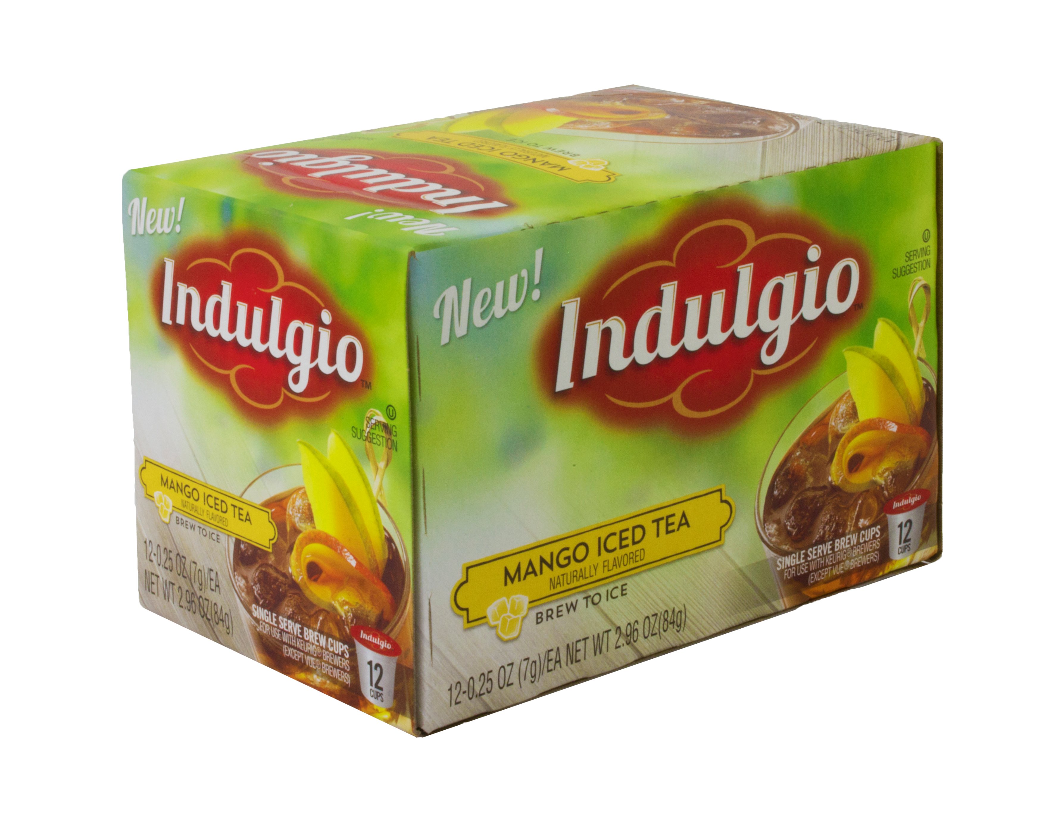 Indulgio Mango Iced Tea Single Serve - Shop Tea at H-E-B