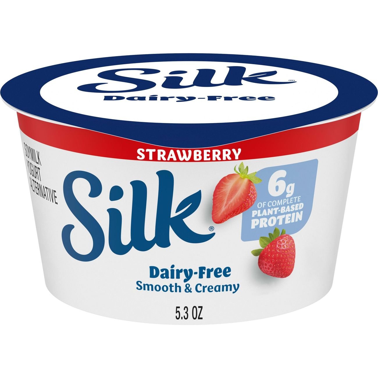 Silk Soymilk Yogurt Alternative - Strawberry - Shop Yogurt at H-E-B