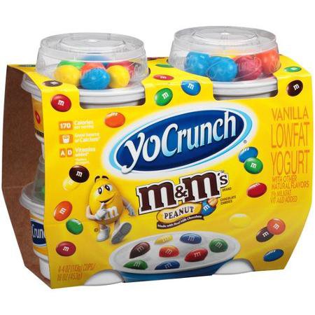 YoCrunch Yogurt, Vanilla With Peanut M&M's - Shop Yogurt at H-E-B