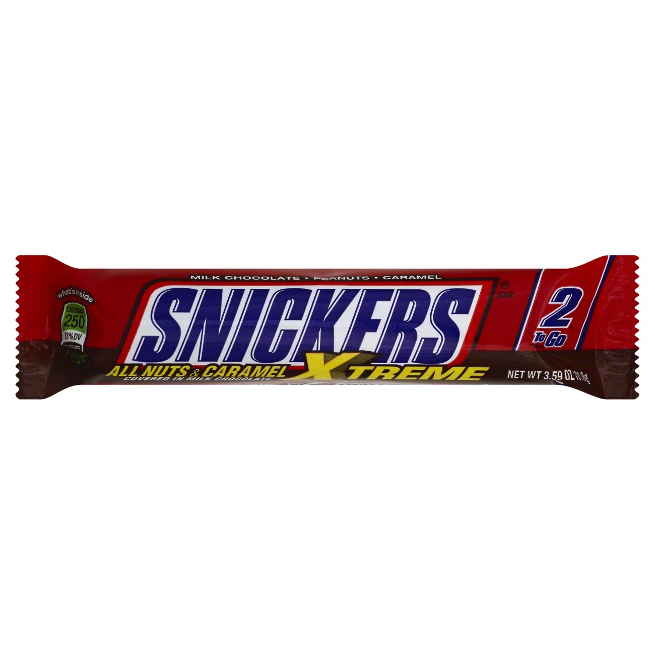 Snickers Xtreme 2 to Go Candy Bar - Shop Snacks & Candy at H-E-B