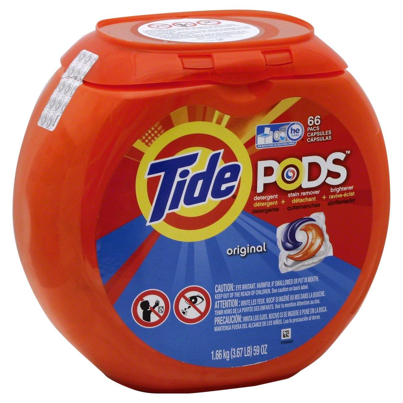 Tide Pods Detergent Original 66 CT - Shop Detergent at H-E-B