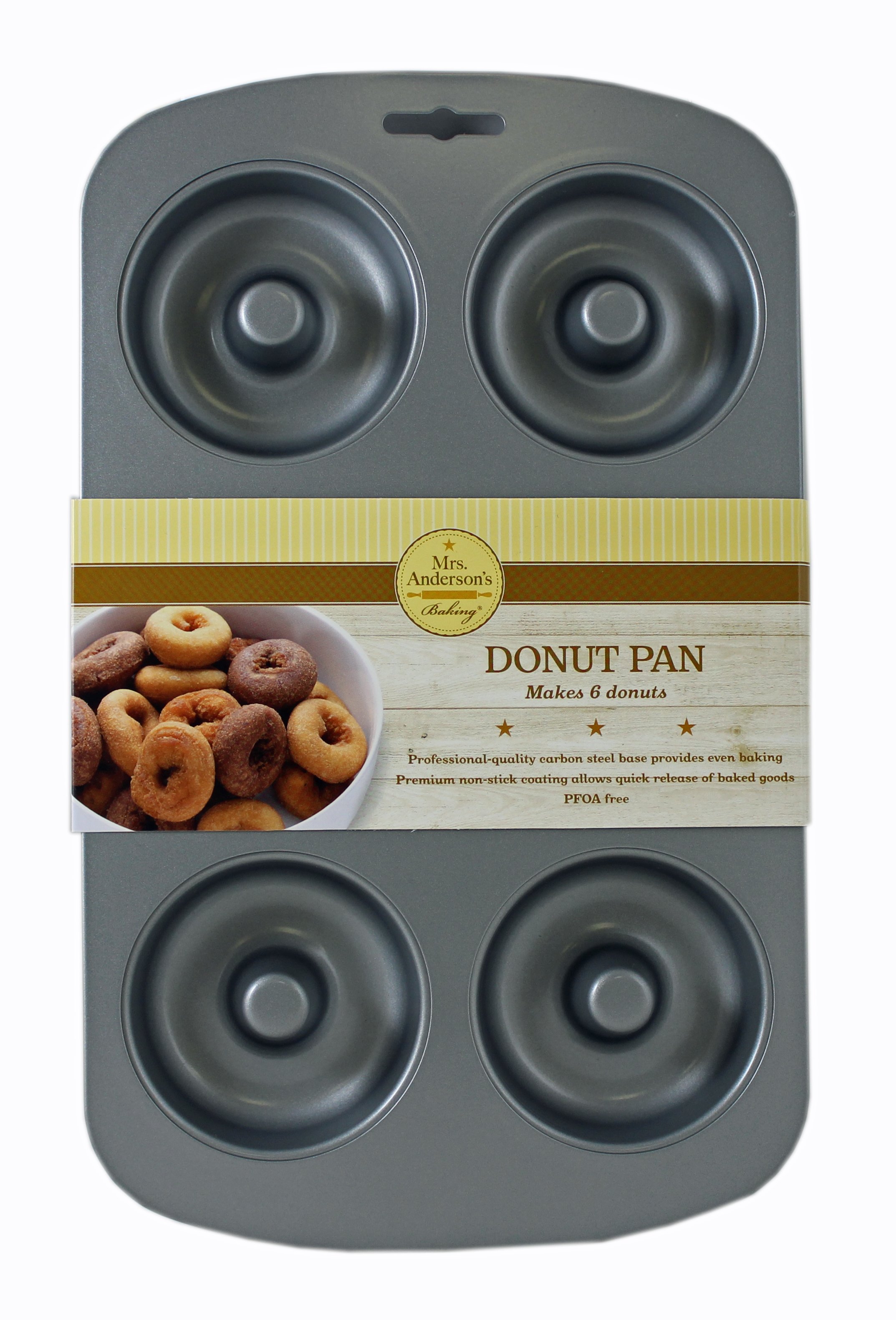 HAROLD IMPORT 6 Cup Donut Pan - Shop Pans & dishes at H-E-B