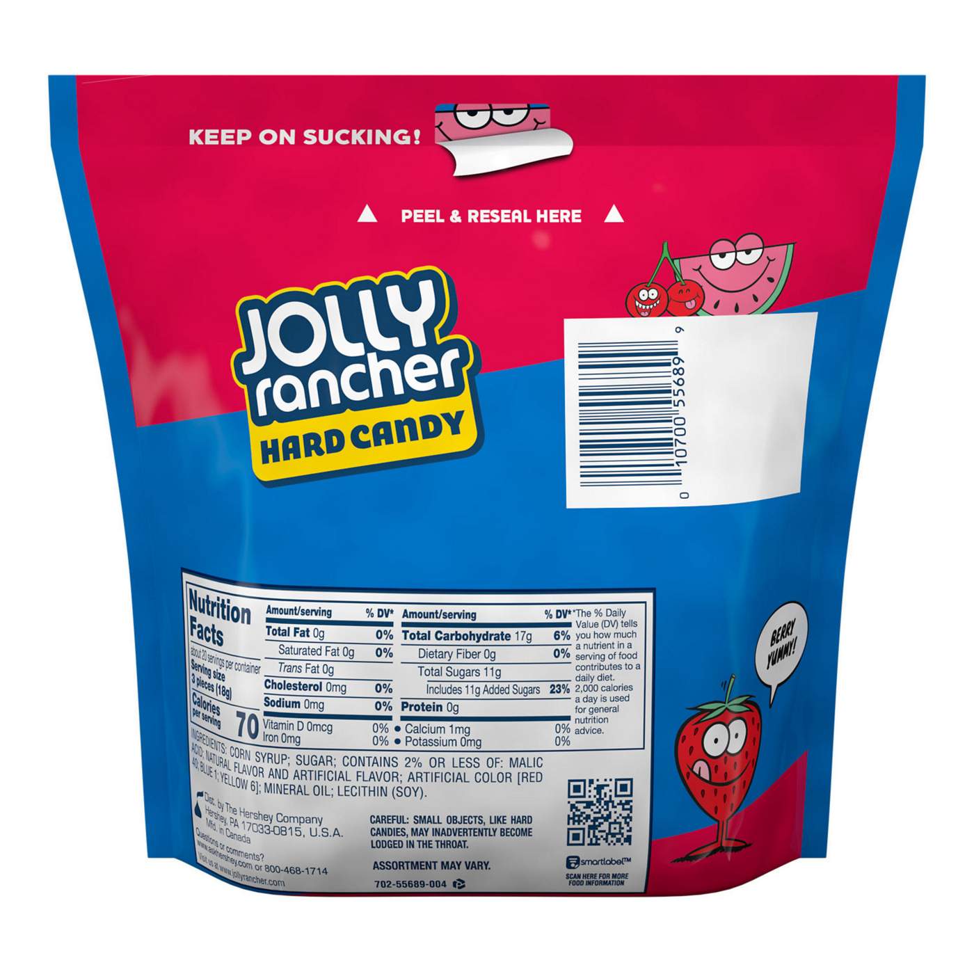 Jolly Rancher Awesome Reds Hard Candy Mix - Shop Candy at H-E-B