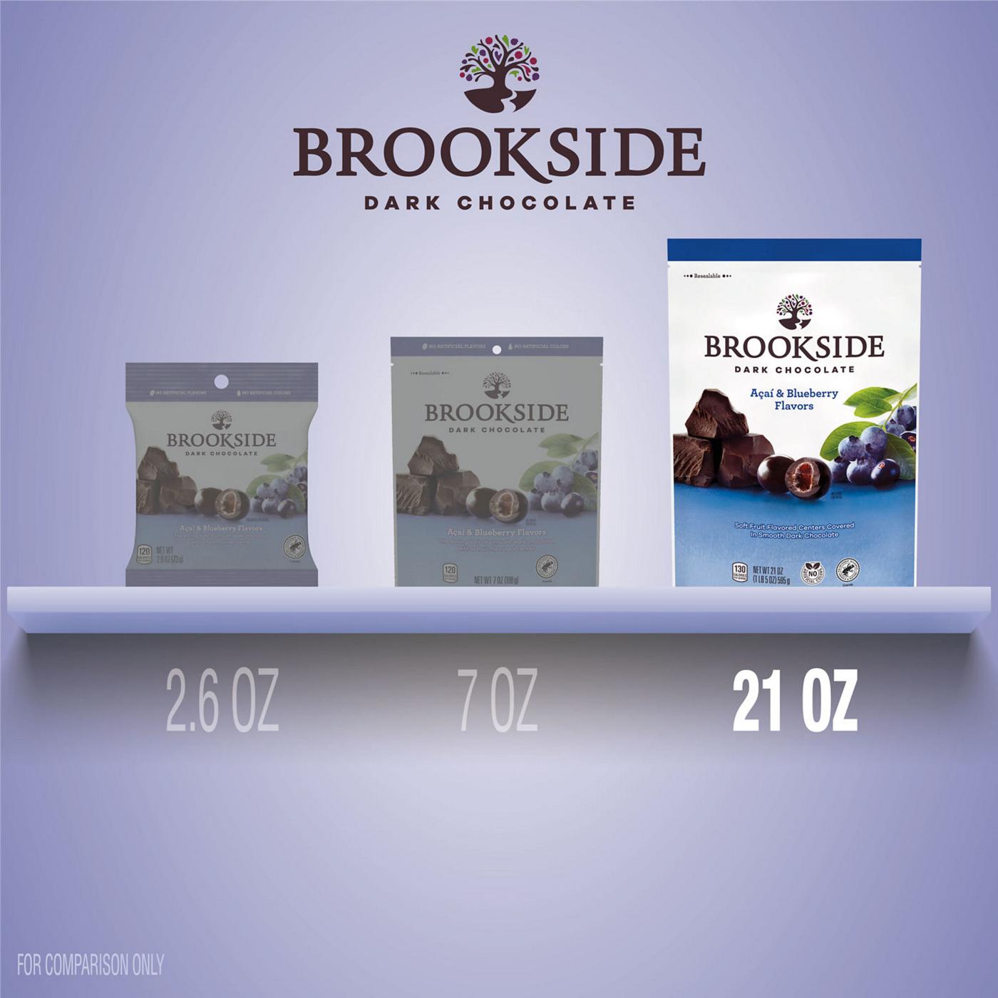 Brookside Dark Chocolate Acai & Blueberry Snacking Chocolate - Shop ...