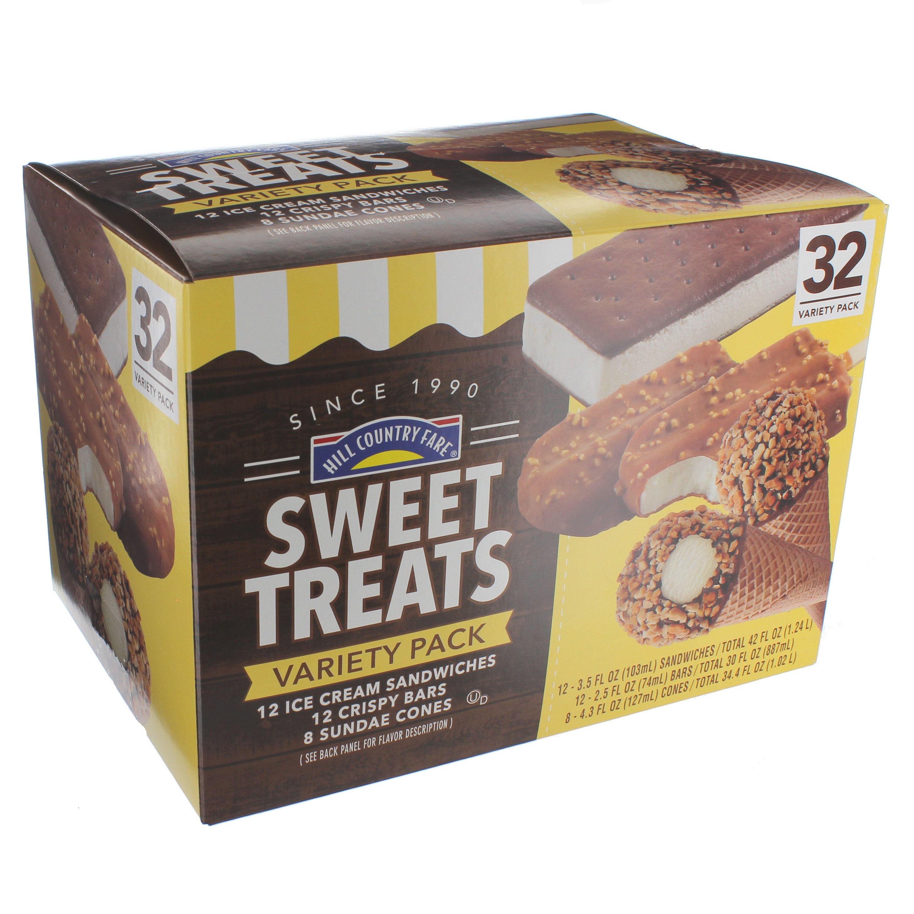 Hill Country Fare Sweet Treats Variety Pack - Shop Cones & sandwiches ...