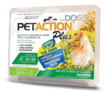 PetAction Plus for Medium Dogs 23-44 lbs - Shop Flea & tick treatments ...