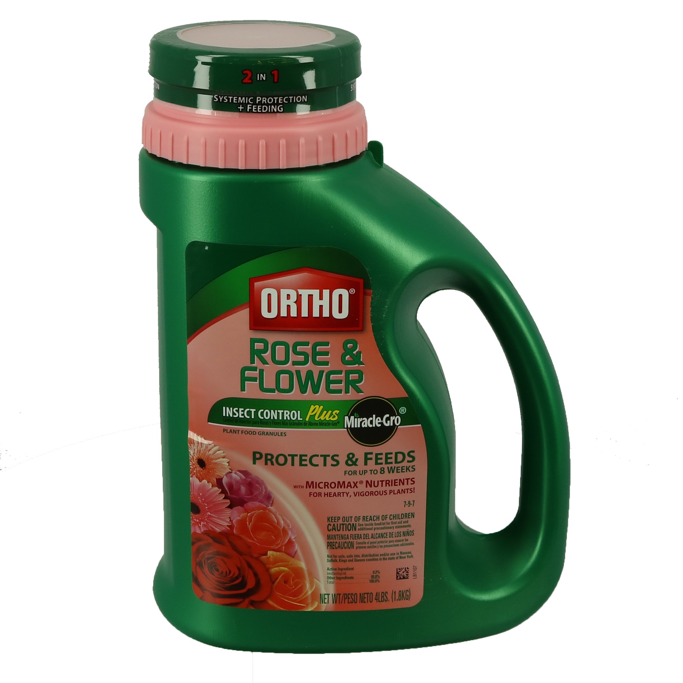 Ortho Rose & Flower Insect Control Plus Miracle-Gro Plant Food - Shop ...