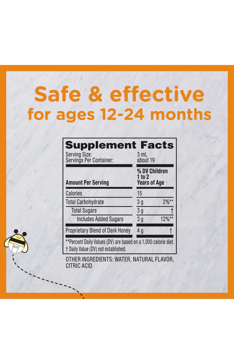 Zarbee's Baby Soothing Cough Syrup, Natural Peach Flavor - Shop Cough ...