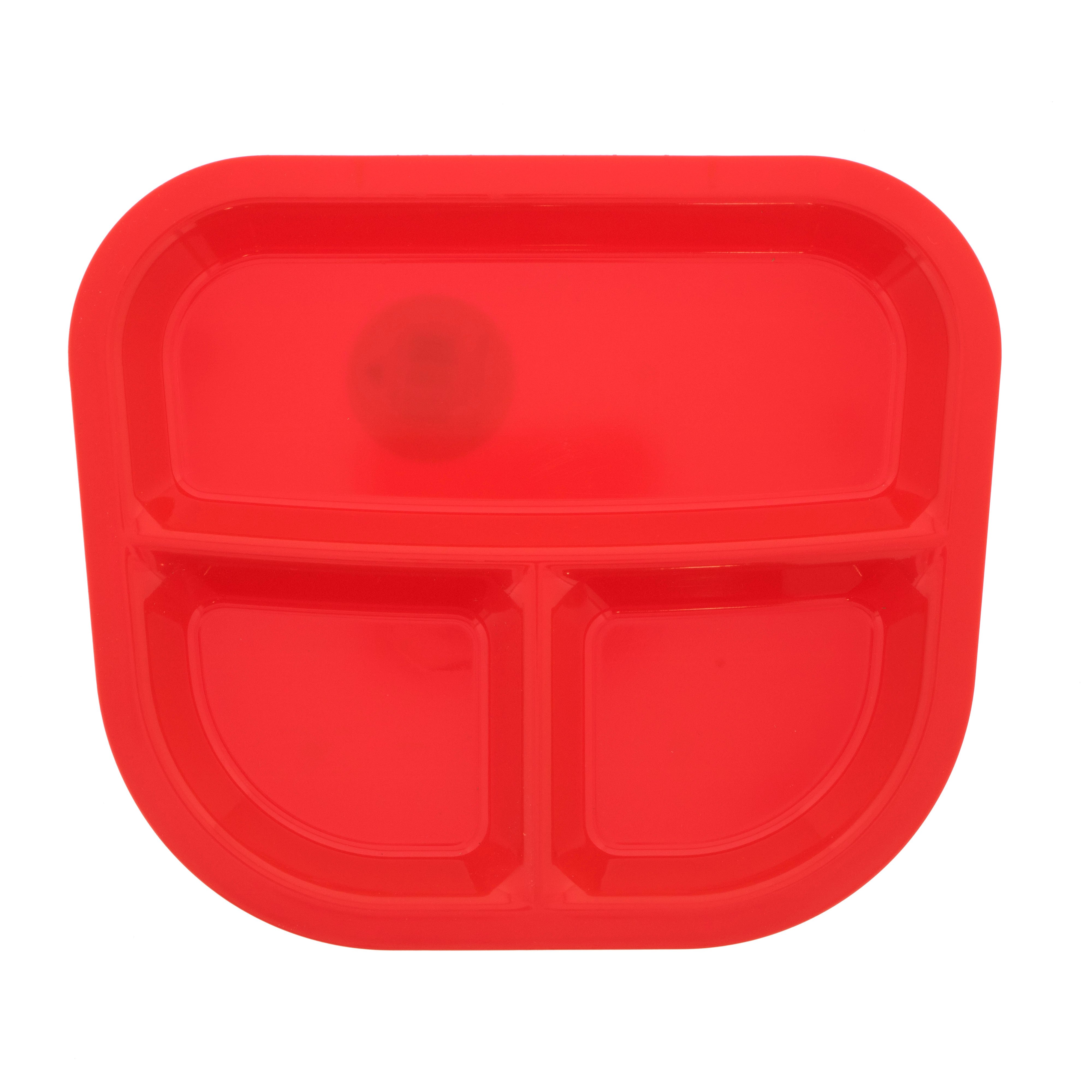 Arrow Kids Divided Plate Red or Pink Girls - Shop Dishes & Utensils at ...