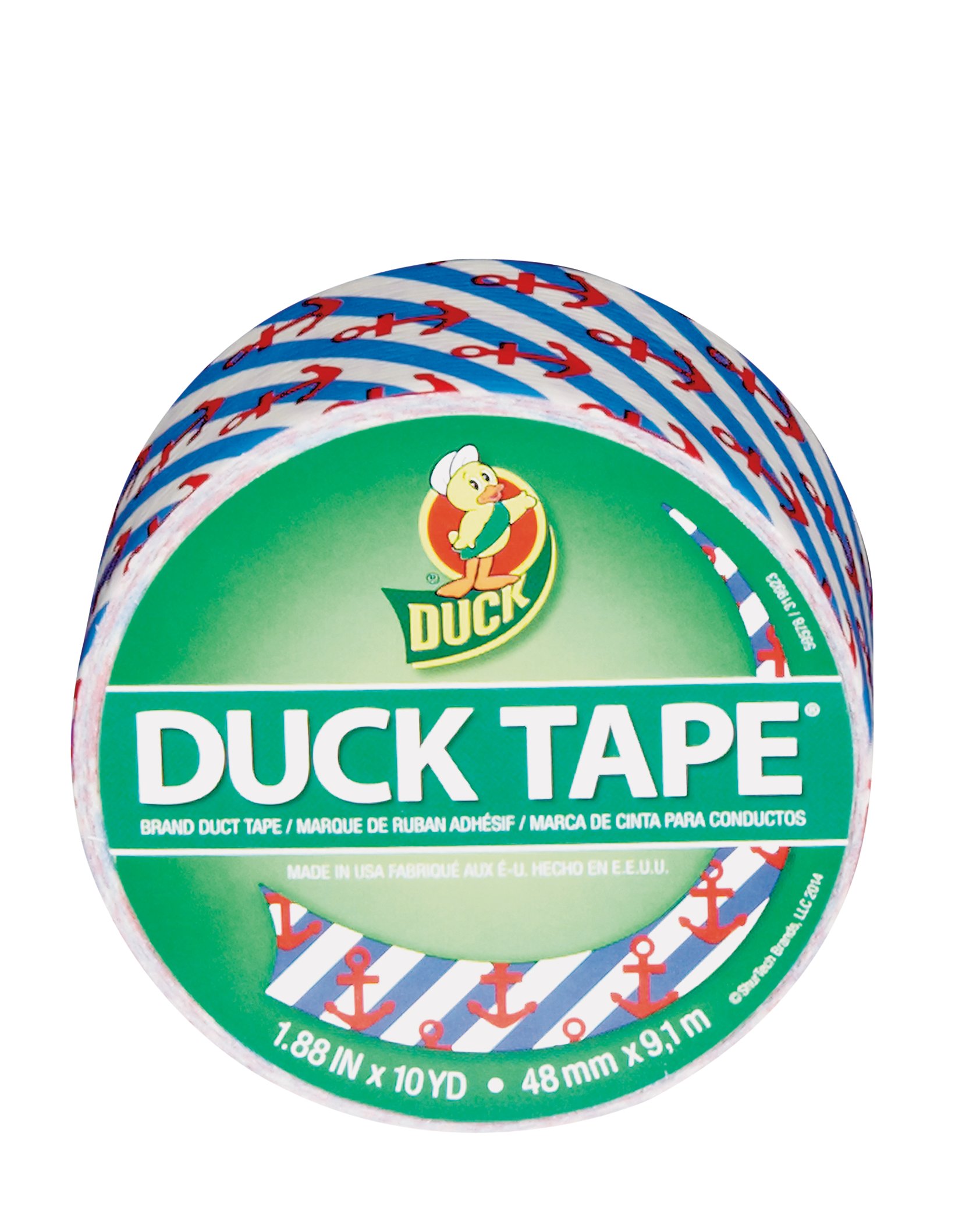 Duck Anchors Print Duck Tape, 1.88 Inch x 10 YD - Shop Adhesives & tape ...
