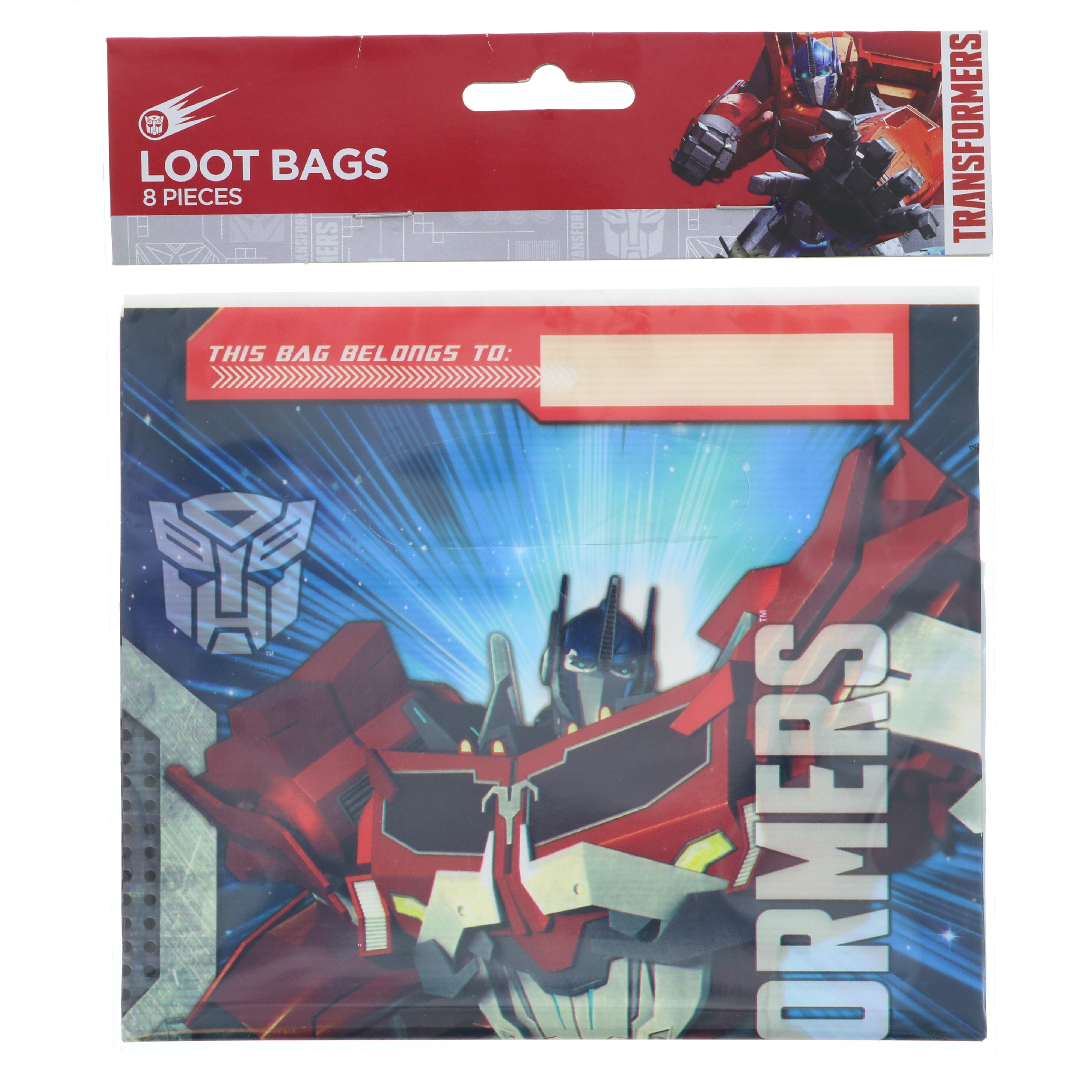 Transformers Party Gift Bag - Shop Transformers Party Gift Bag - Shop ...