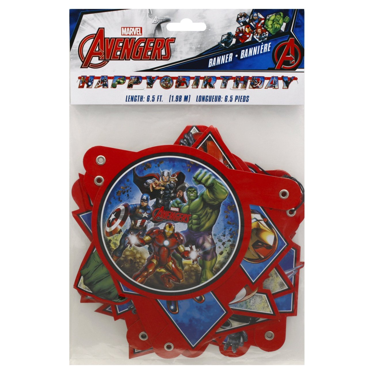 Unique Avengers Birthday Banner - Shop Party Decor at H-E-B