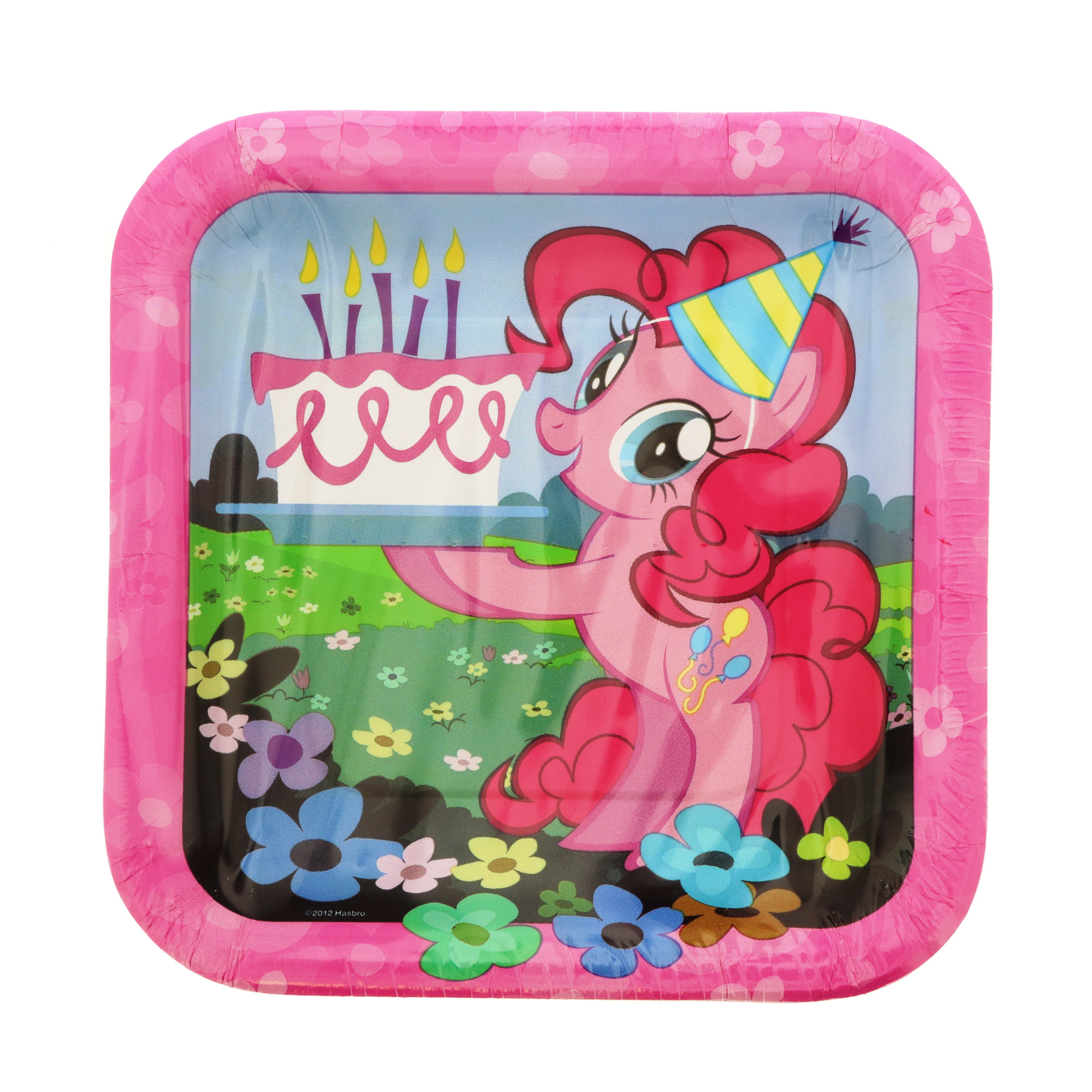 American Greetings My Little Pony Friendship Square Plate, 7in - Shop ...