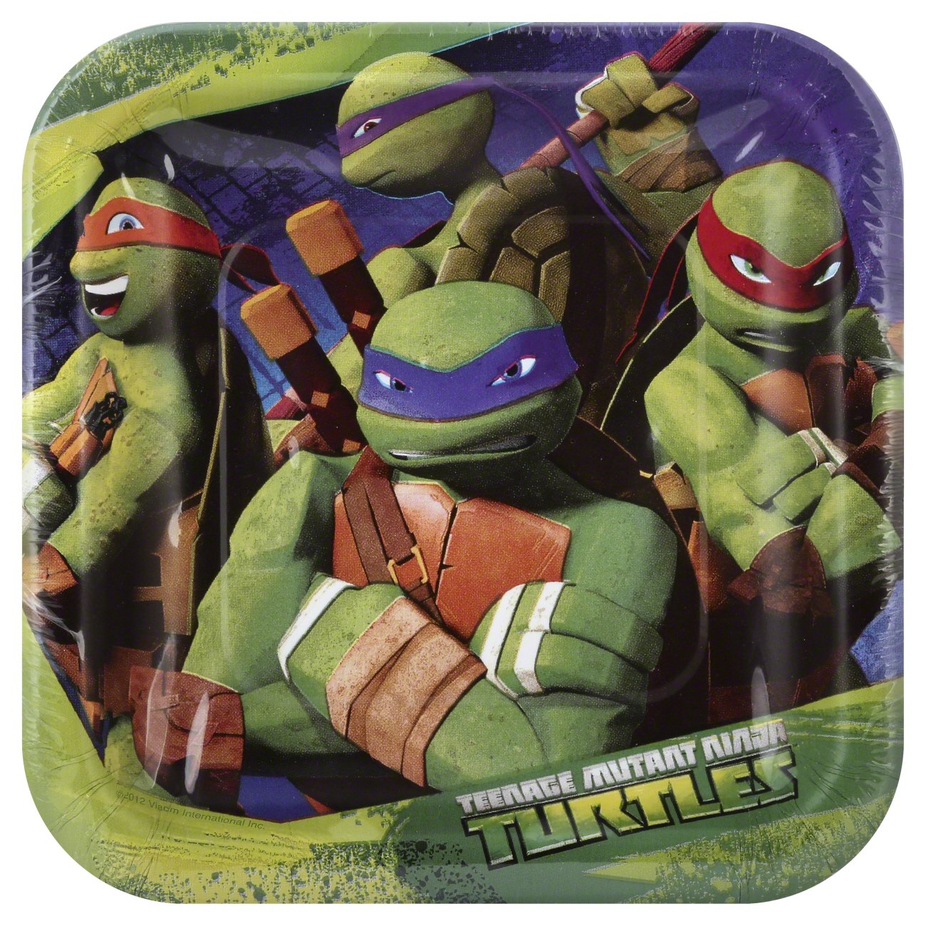 DesignWare Teenage Mutant Ninja Turtles Square Plate - Shop Plates ...