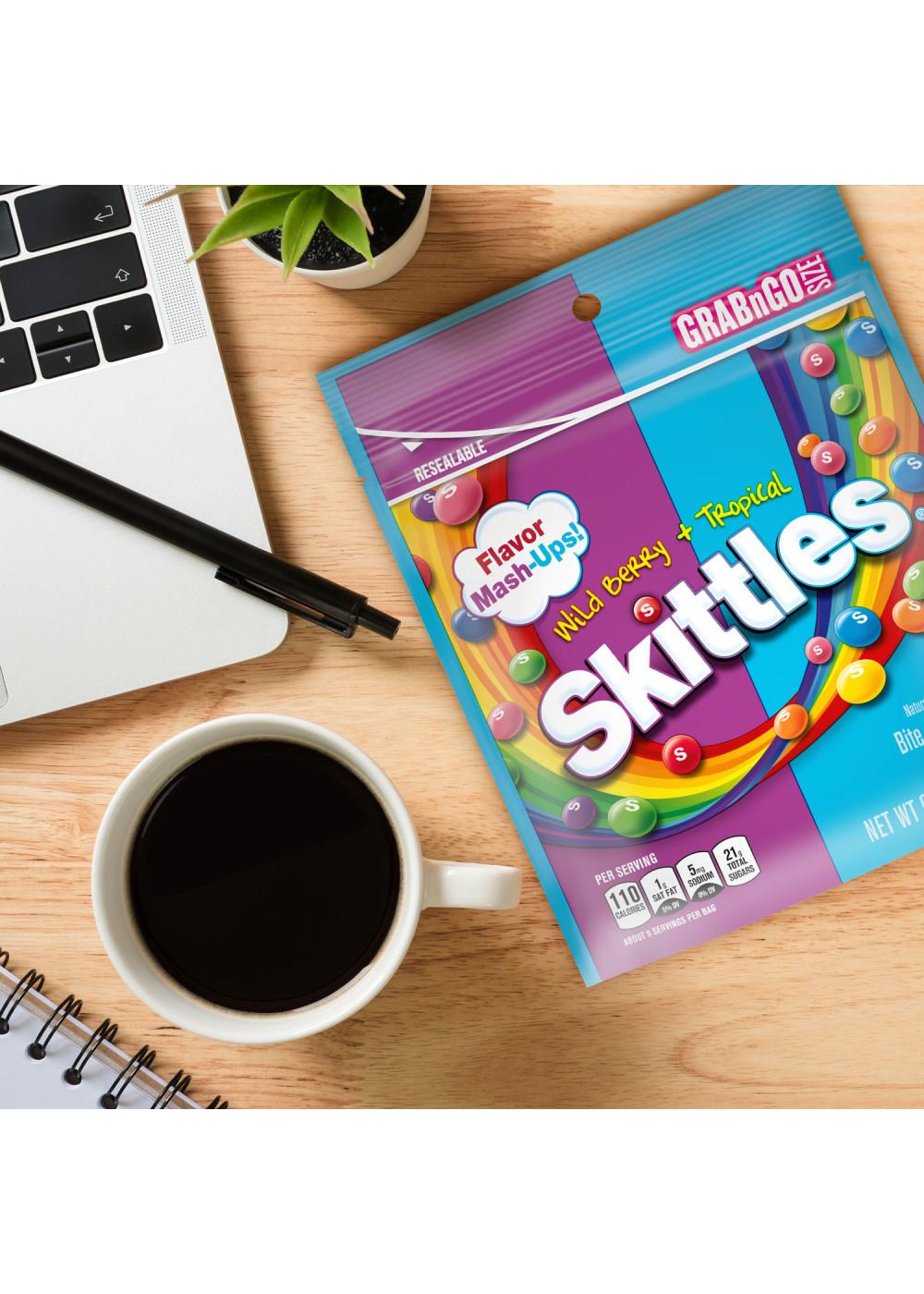 Skittles Wild Berry & Tropical Flavor Mash-Ups - Grab n Go Size - Shop Candy at H-E-B