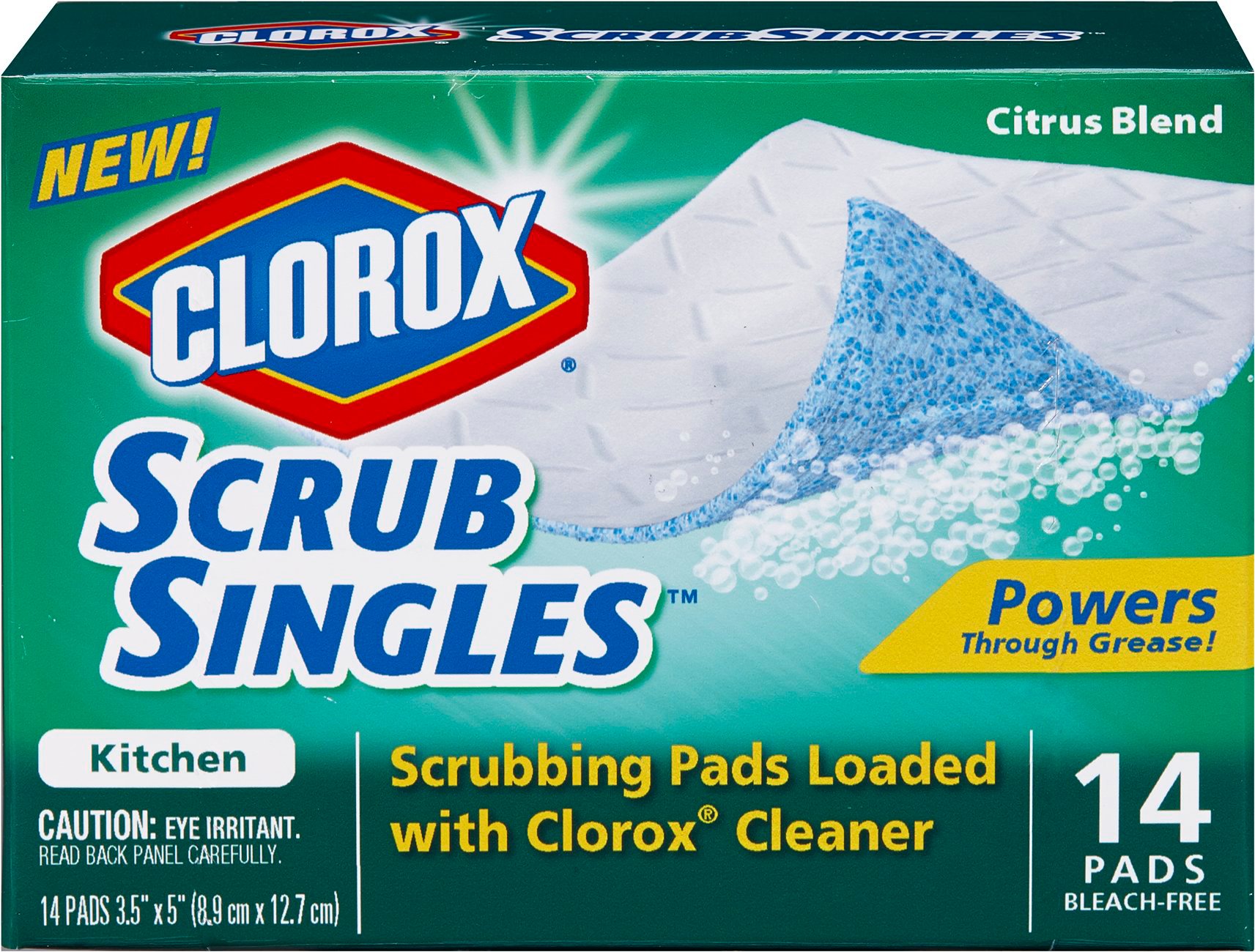 Clorox Citrus Blend Scrub Singles Kitchen Pads - Shop Sponges ...