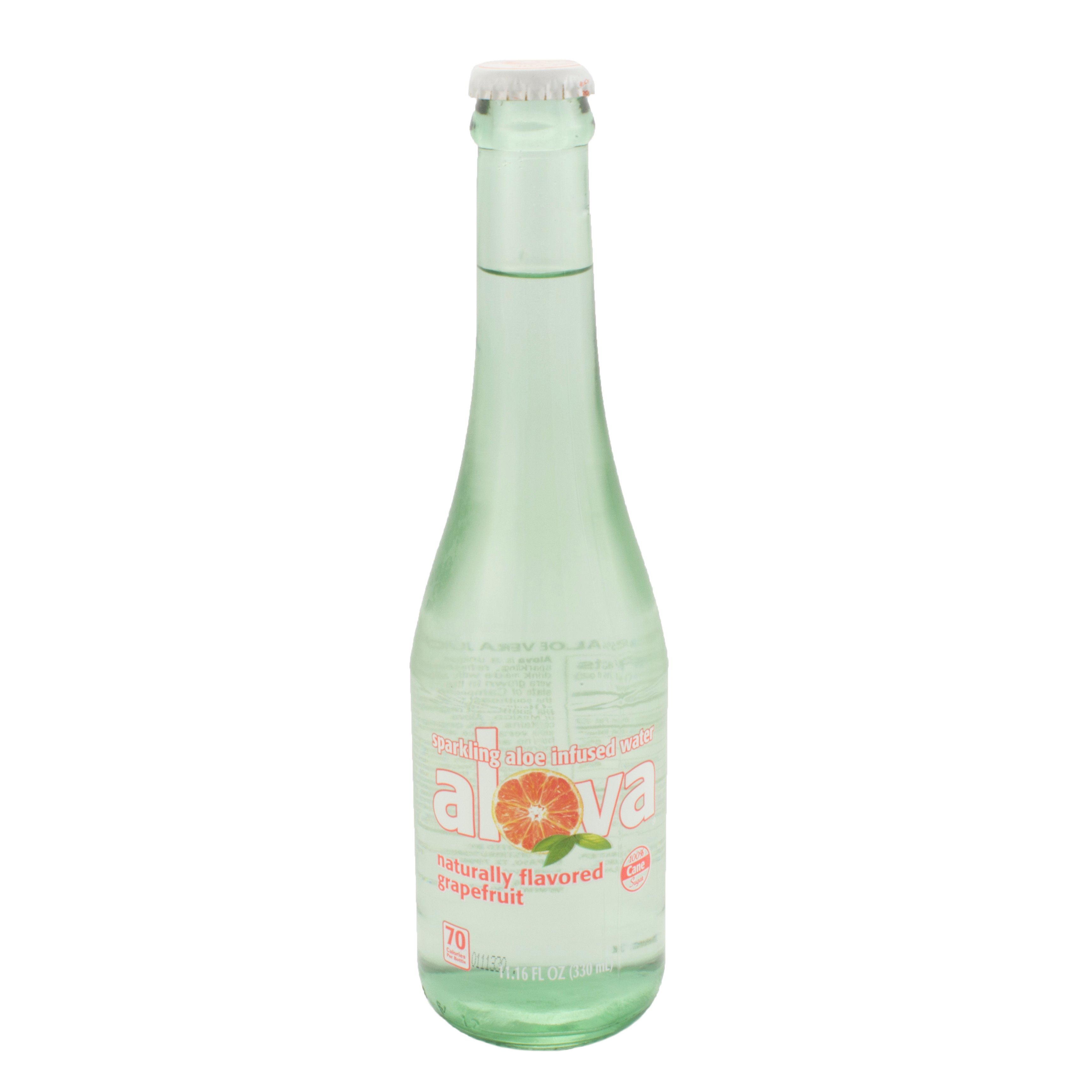 Alova Grapefruit Sparkling Aloe Infused Water - Shop Water at H-E-B