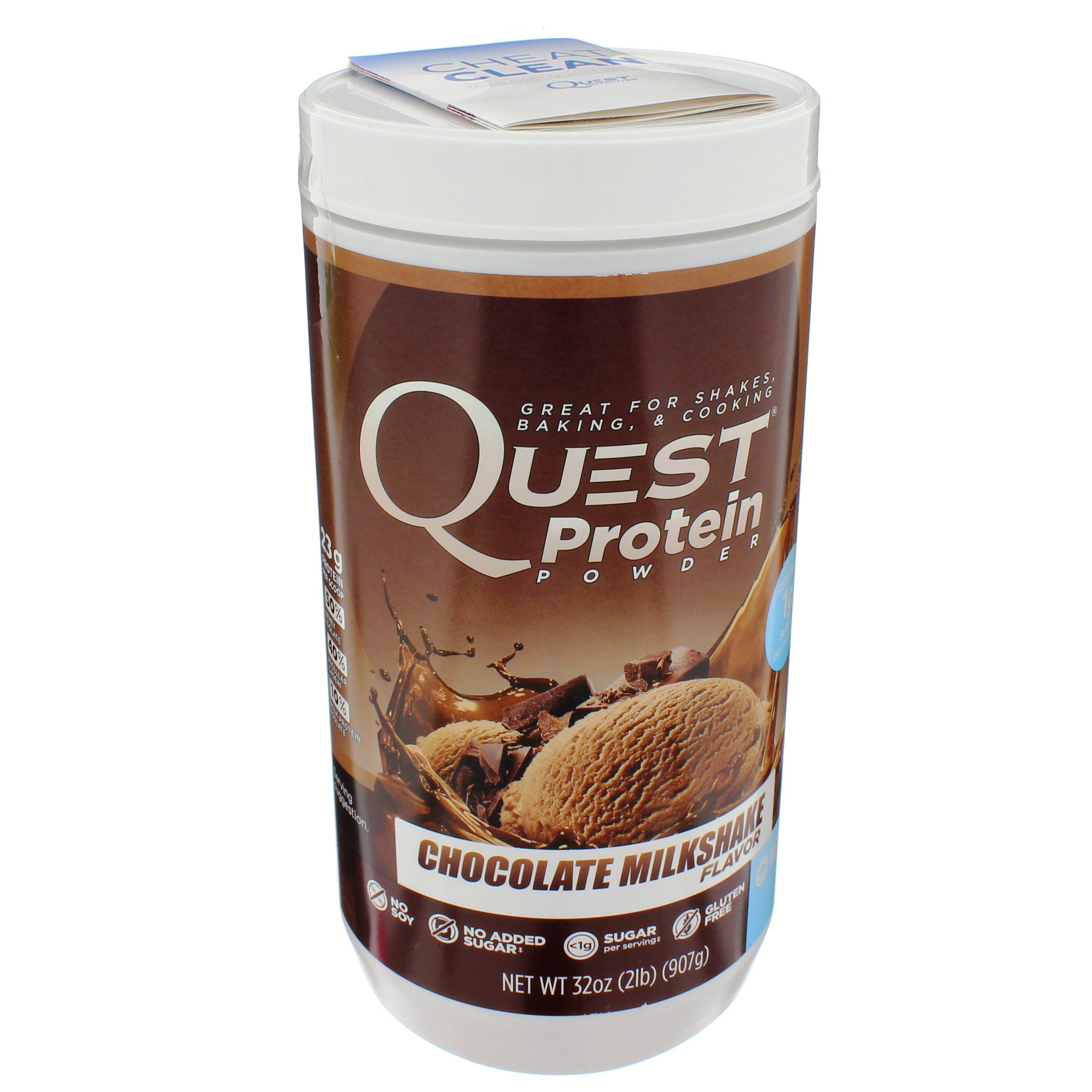 Quest Protein Powder Chocolate Milkshake Flavor - Shop Diet & fitness ...